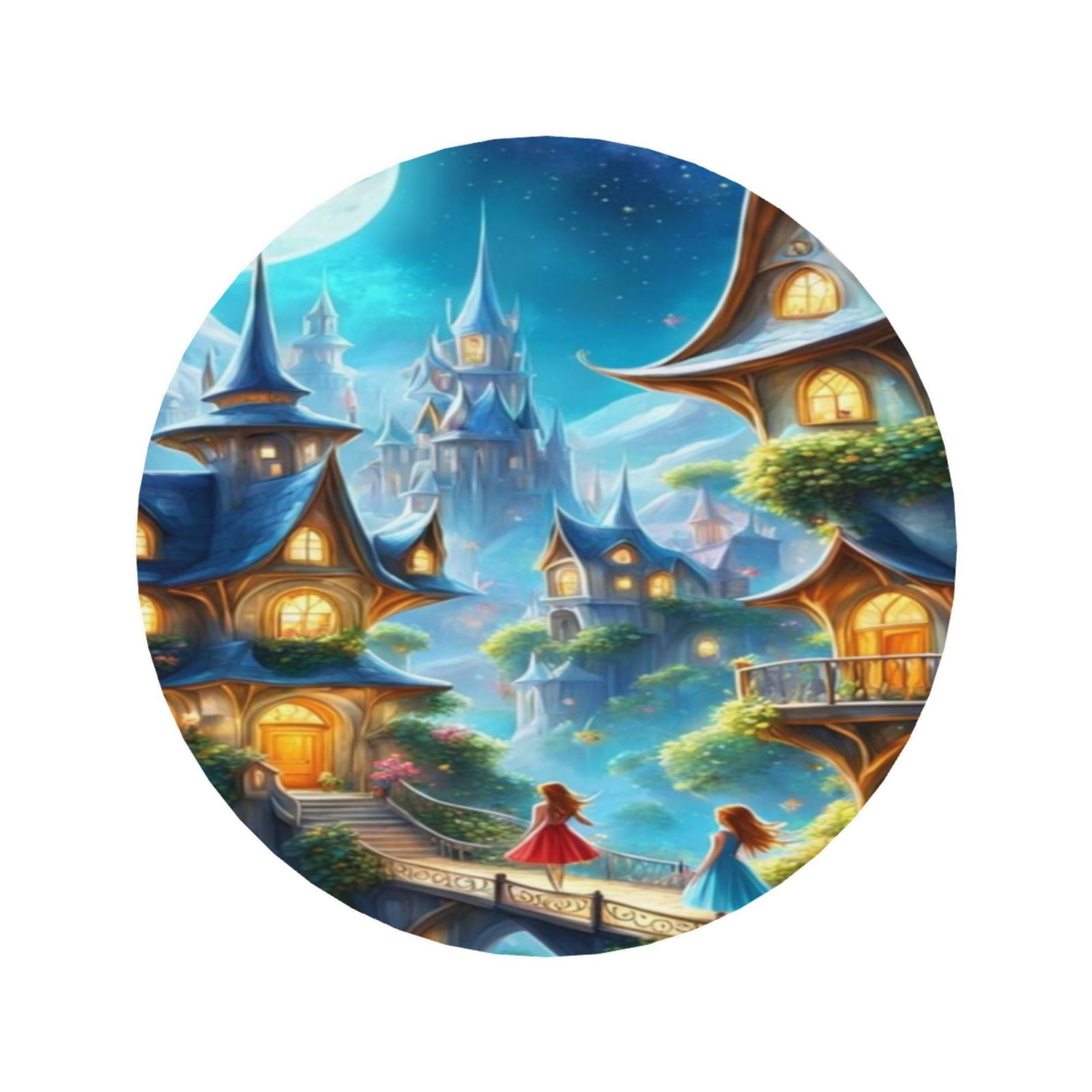 Frozen Fridge Magnets, Acrylic Magnetic Refrigerator Sticker Decoration ...