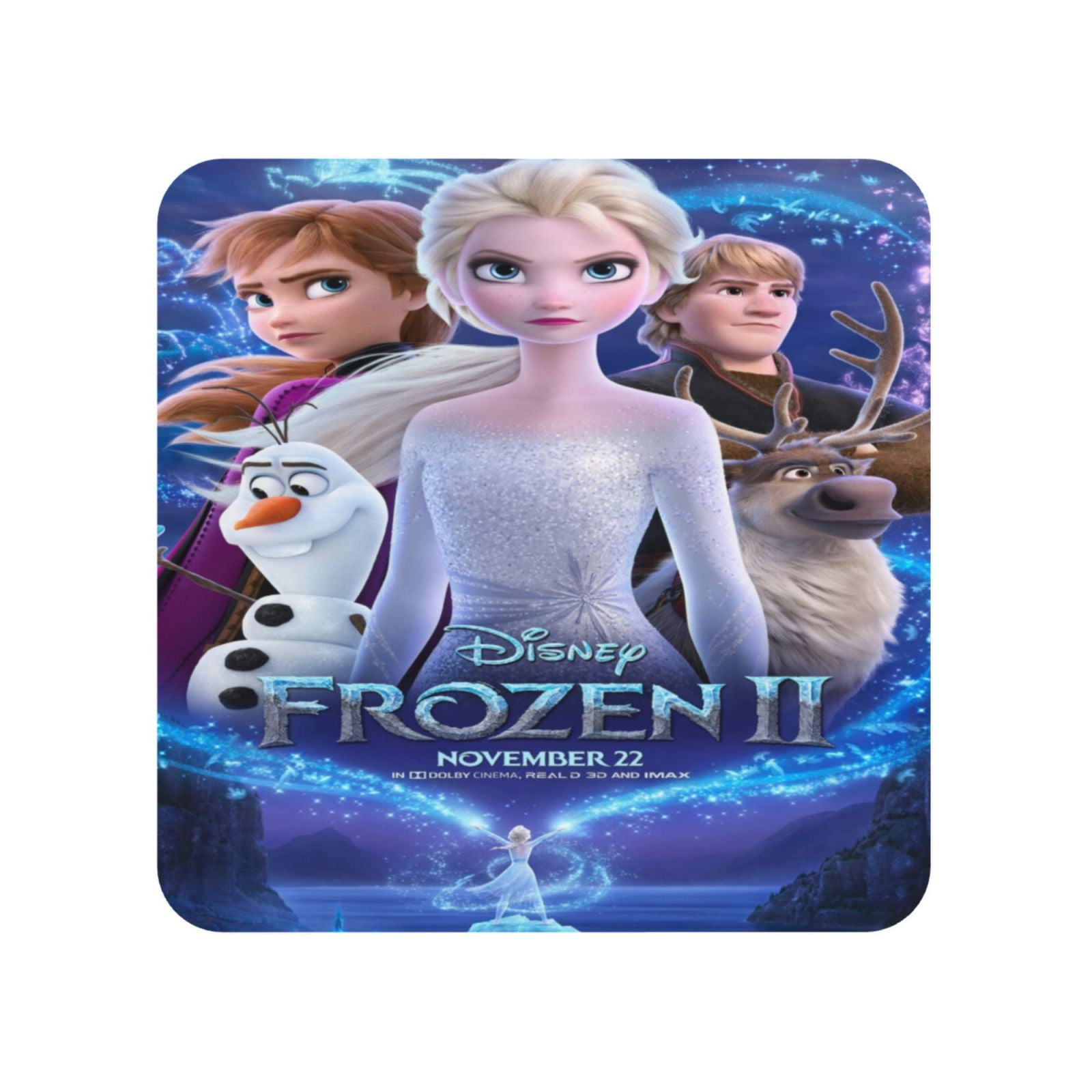 Frozen Fridge Magnets, Acrylic Magnetic Refrigerator Sticker Decoration ...