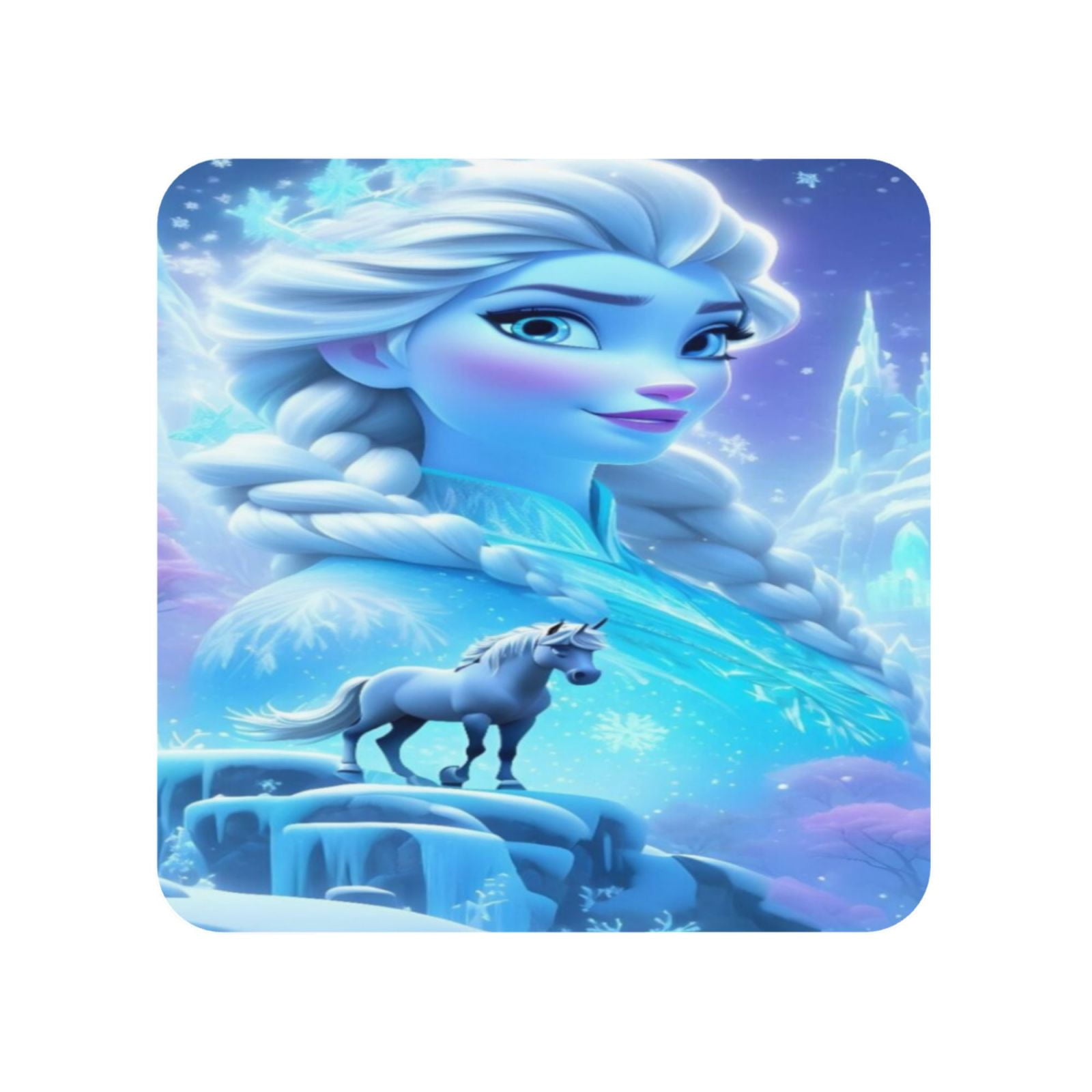 Frozen Fridge Magnets, Acrylic Magnetic Refrigerator Sticker Decoration ...