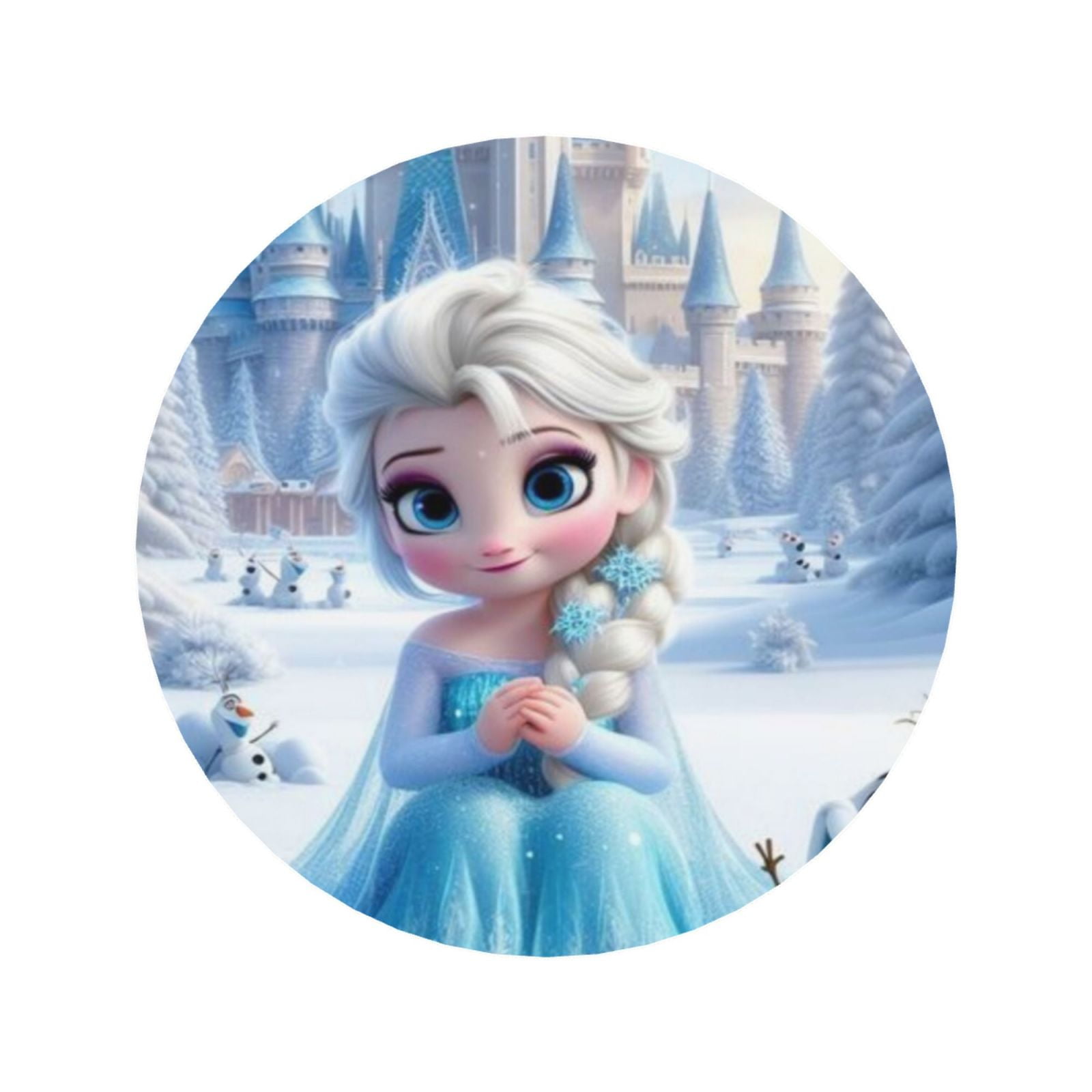 Frozen Fridge Magnets, Acrylic Magnetic Refrigerator Sticker Decoration ...