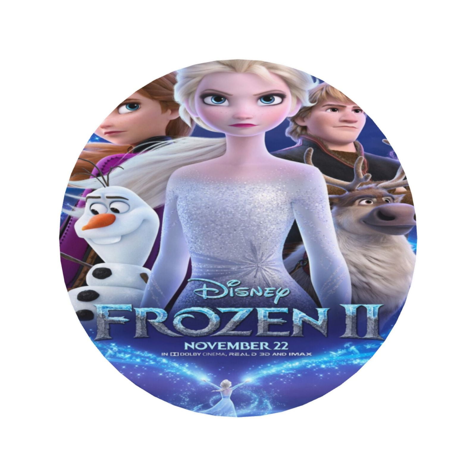 Frozen Fridge Magnets, Acrylic Magnetic Refrigerator Sticker Decoration ...