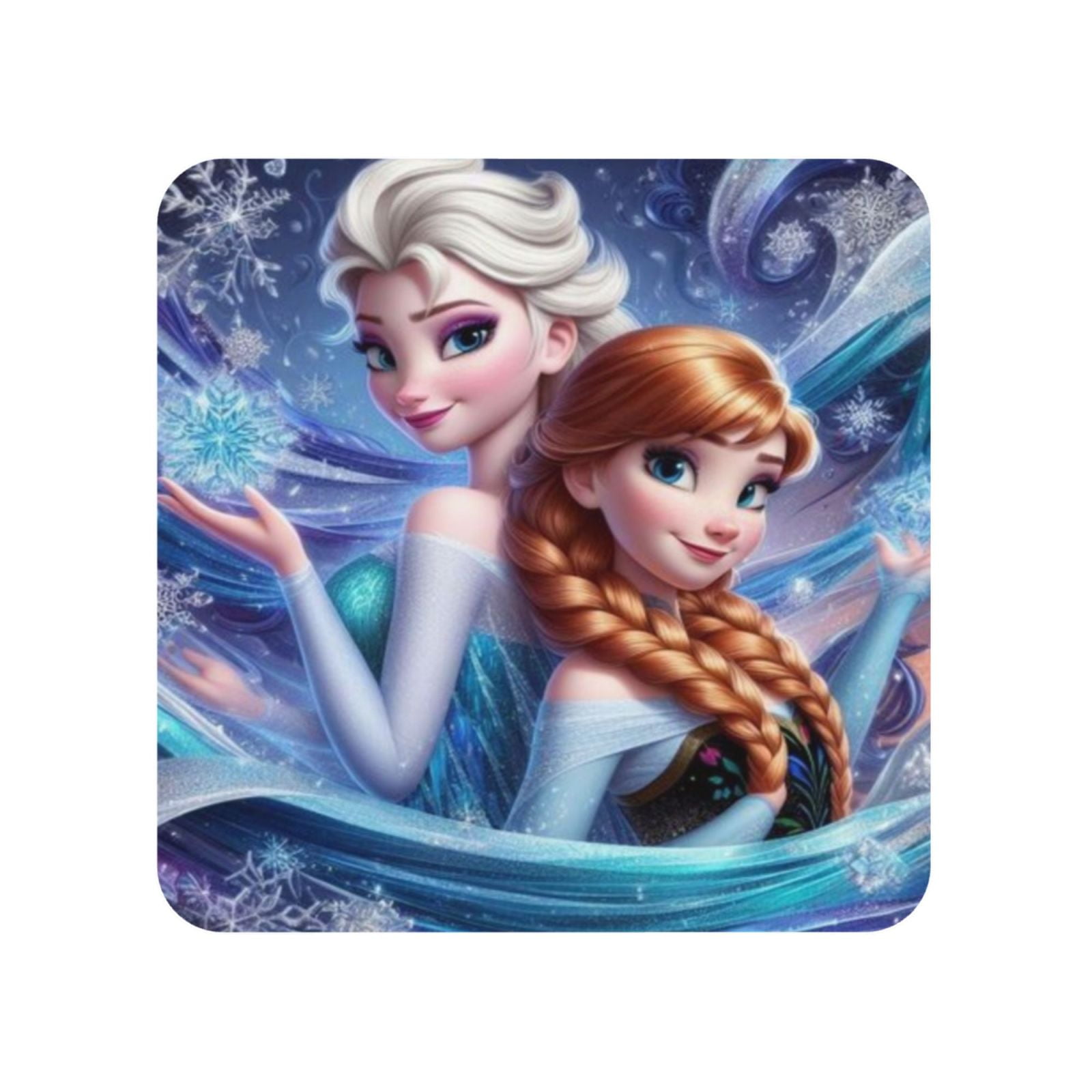 Frozen Fridge Magnets, Acrylic Magnetic Refrigerator Sticker Decoration ...