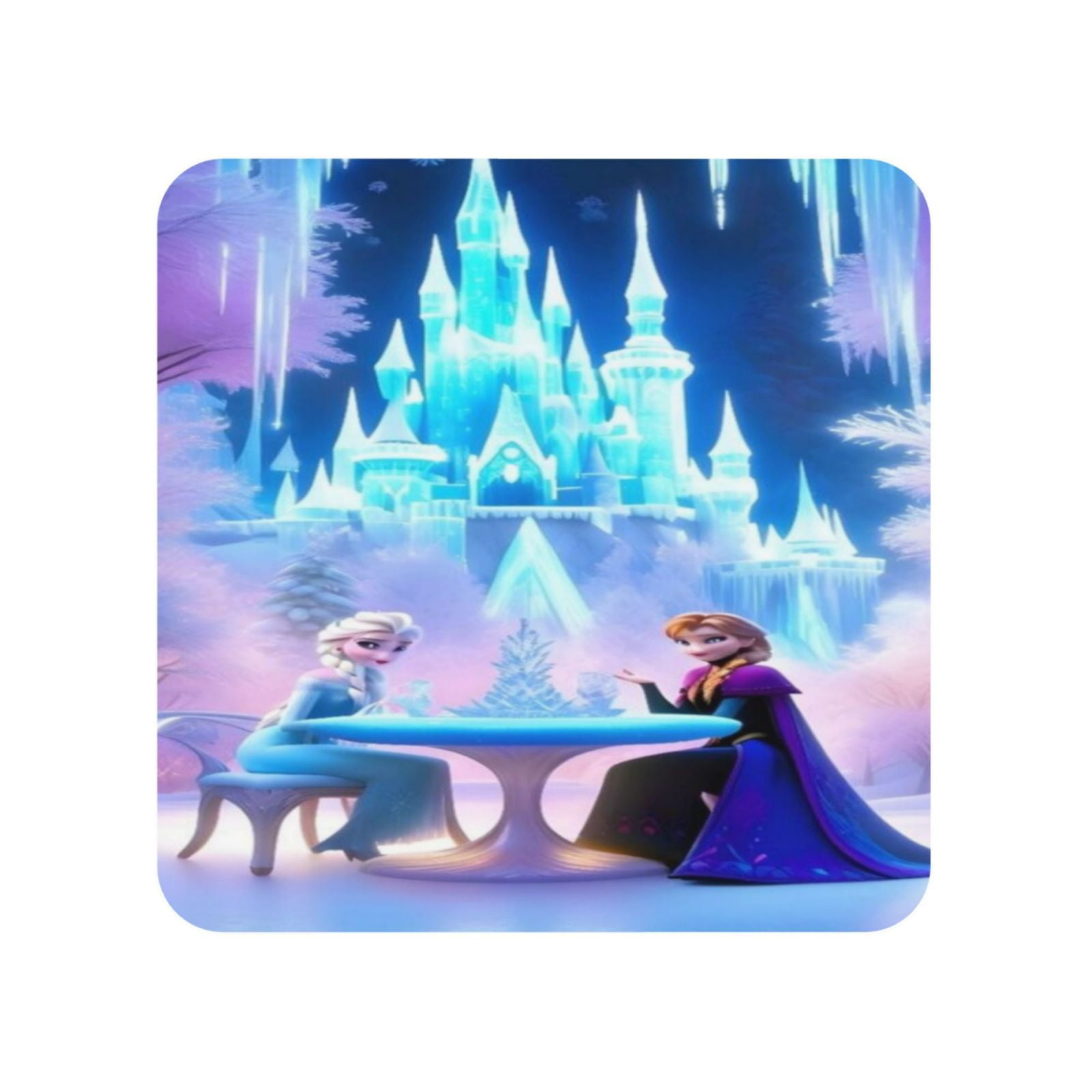 Frozen Fridge Magnets, Acrylic Magnetic Refrigerator Sticker Decoration ...