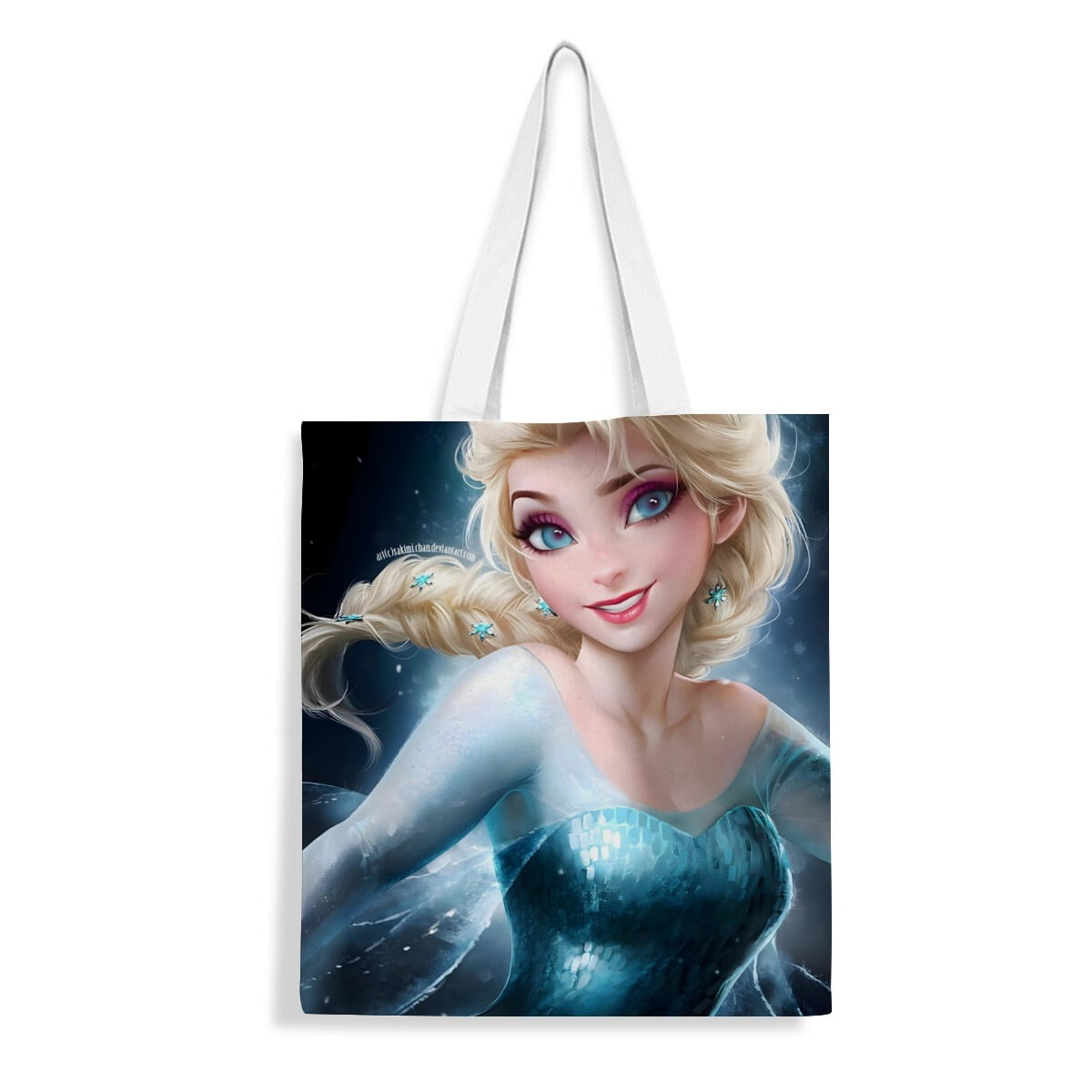 Frozen Girl Elsa Princess-theme canvas Tote Bag for Women Aesthetic ...