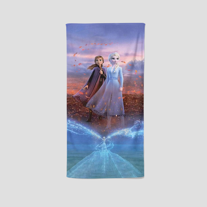 Frozen Girl Elsa's towel has an exceptional design, serving as a custom ...