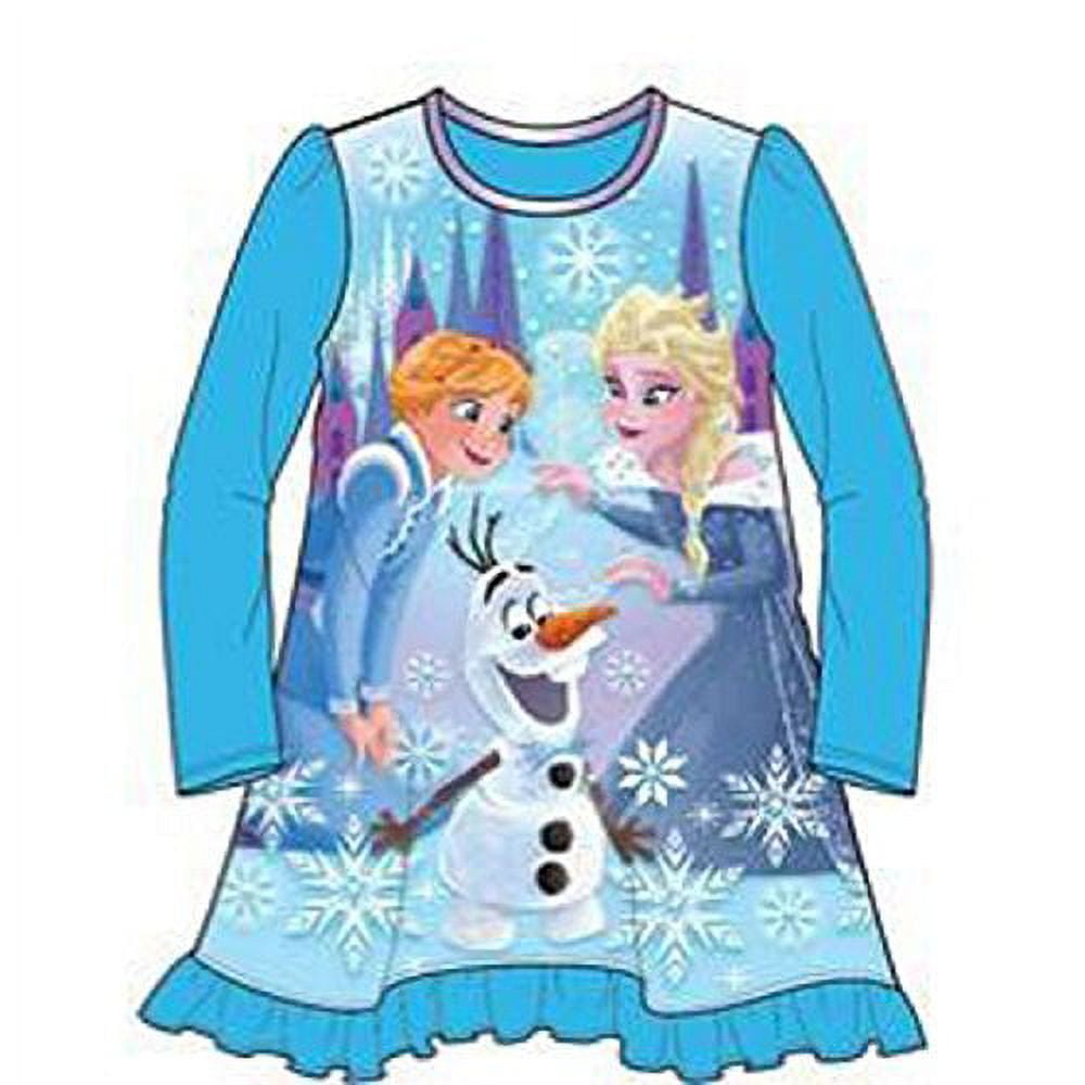 Frozen Girls Nightgown Sister Olaf Magical Friend (6) - Walmart.com