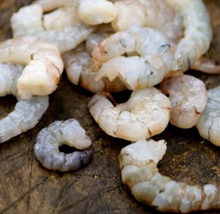 Frozen Gulf Shrimp Peeled And Deveined 31 35 Count 2 Lb Iqf