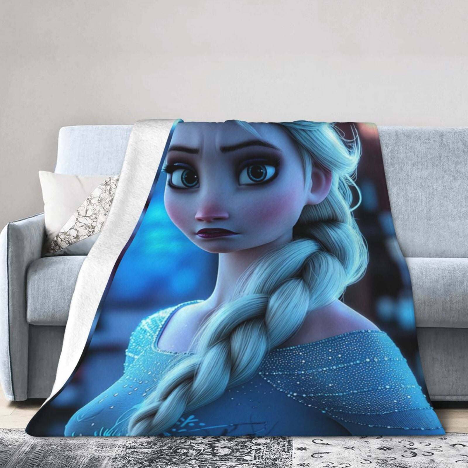 Frozen Hotel Blanket, Anime Blanket For Bed, Sofa Blanket, Ultra Soft ...