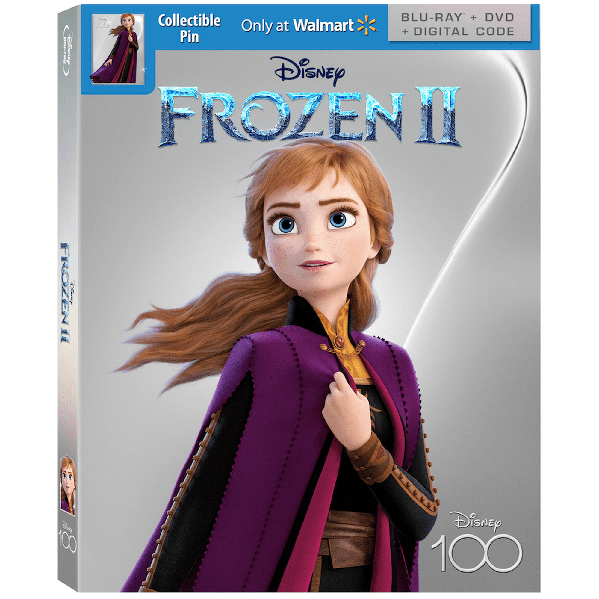 Frozen II Disney100 Edition Walmart Exclusive (Blu-ray DVD