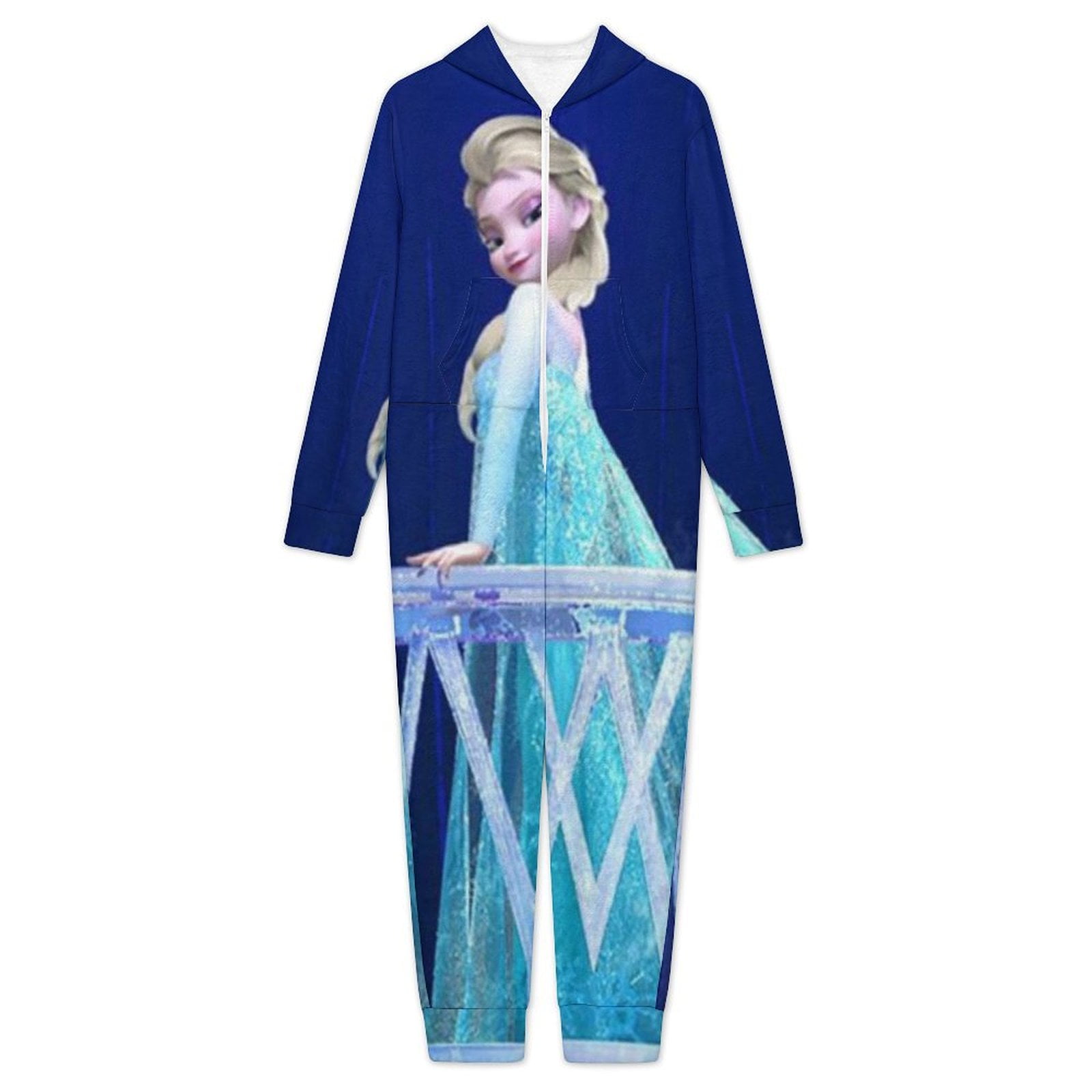 Frozen Kids One-piece Pajamas Cartoon for Girls - Walmart.com