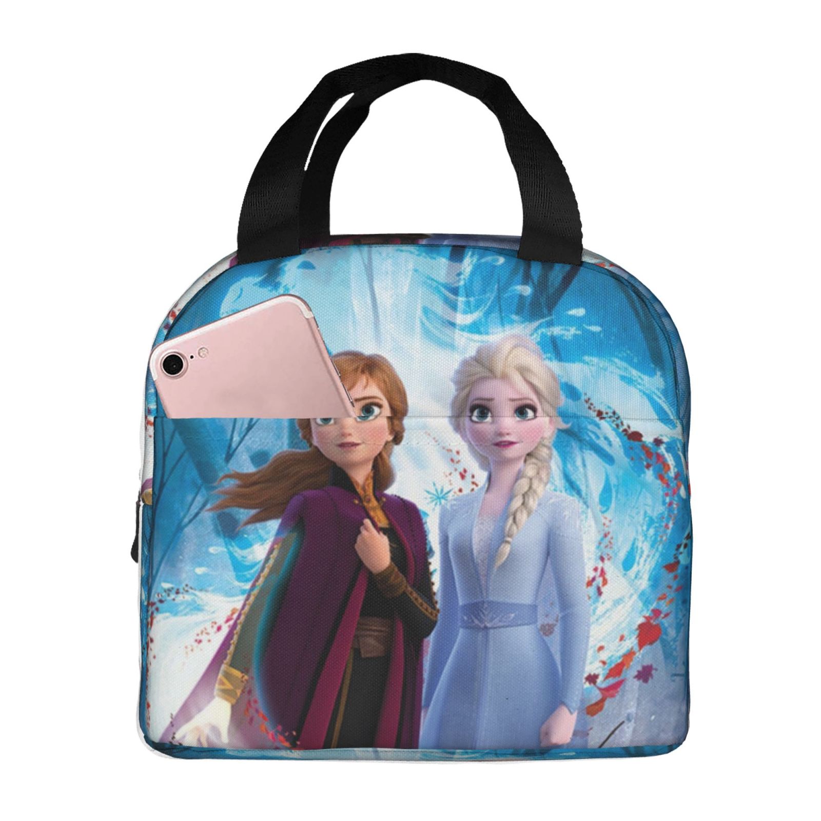 Frozen Lunch Bag, Insulated Lunch Box Large Capacity Reusable Insulated ...