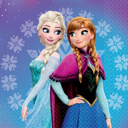 Frozen Magic Paper Lunch Party Napkins, 16ct - Walmart.com