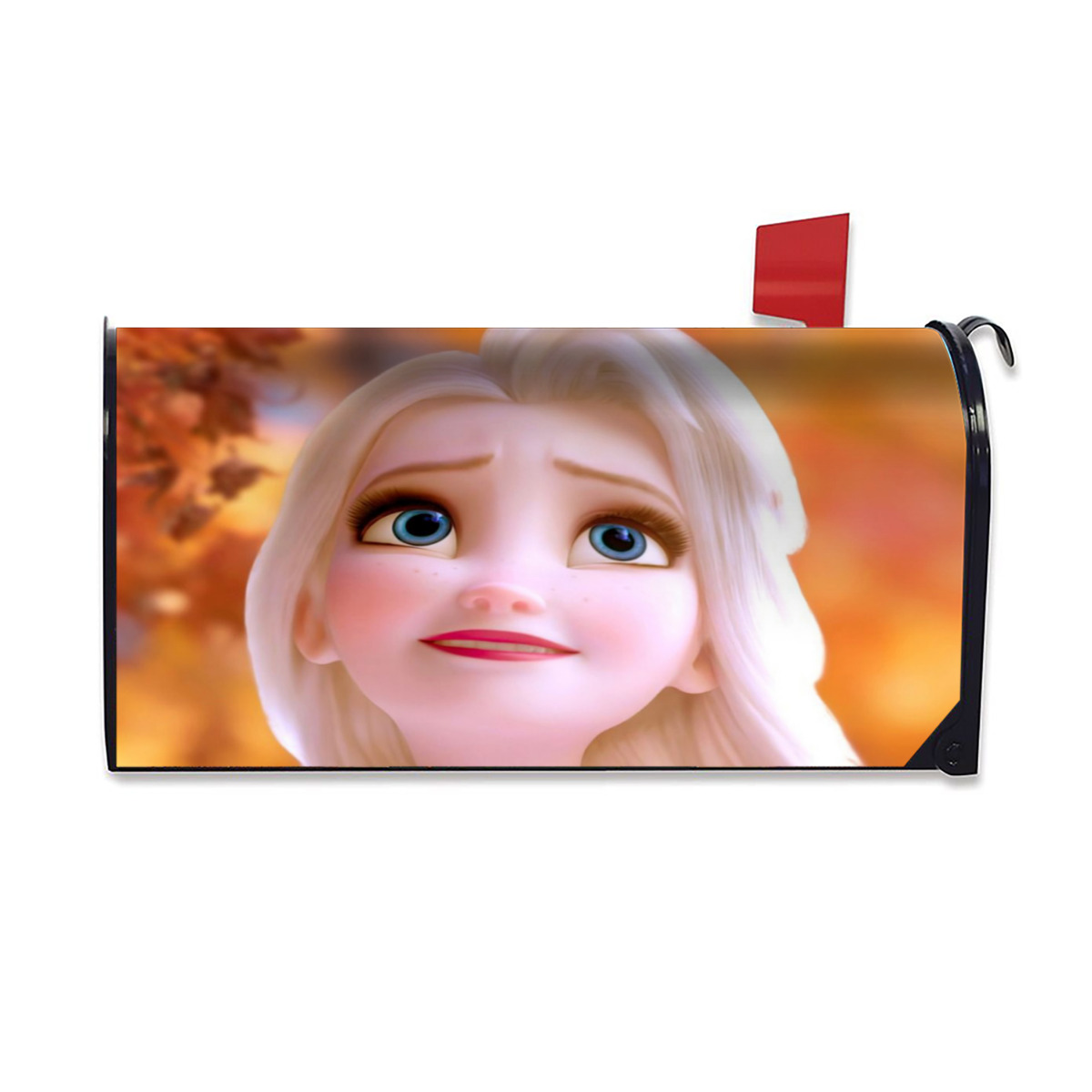 Frozen Mailbox Cover with Magnetic Strip Anime Mailbox Package Mailbox ...