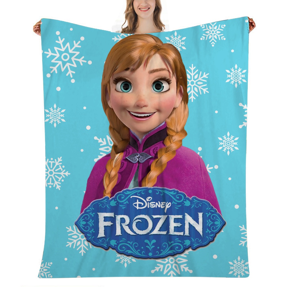 Frozen Olaf Blanket 32x48 inch Luxury Chenille Blanket for Farmhouse ...