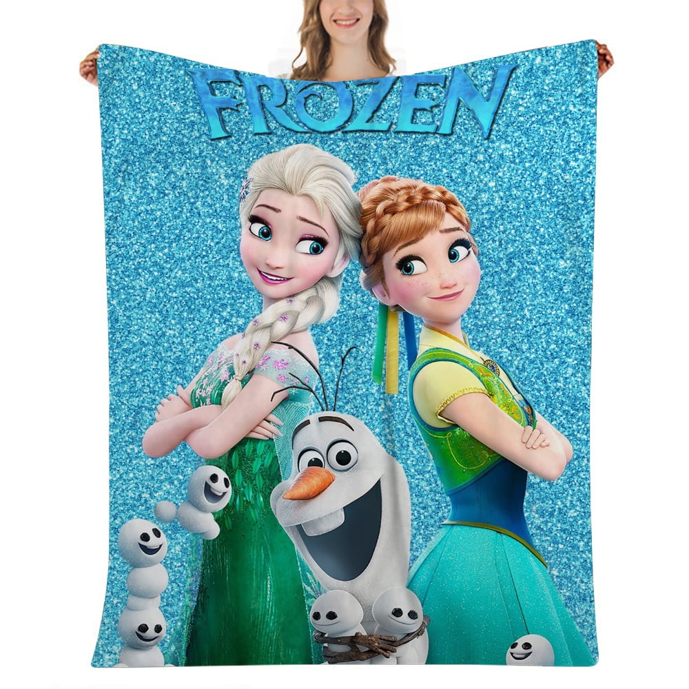 Disney Frozen Olaf Fleece Throw Blanket, Soft Lightweight for All ...