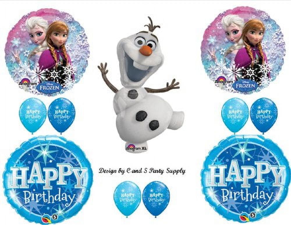 Frozen Olaf Snowman Disney Movie BIRTHDAY PARTY Balloons Decorations ...