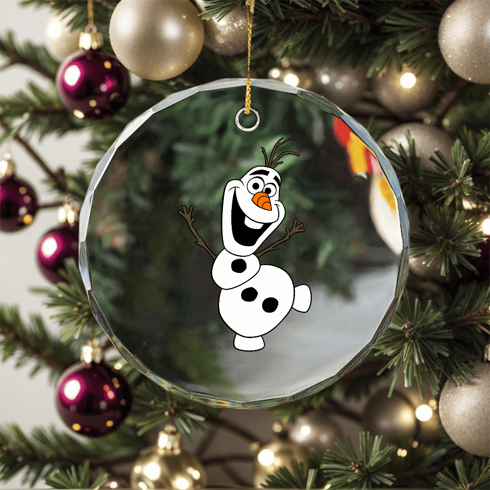 Frozen Olaf Snowman Happy Pose Smile Ornament, Indoor Decoration ...