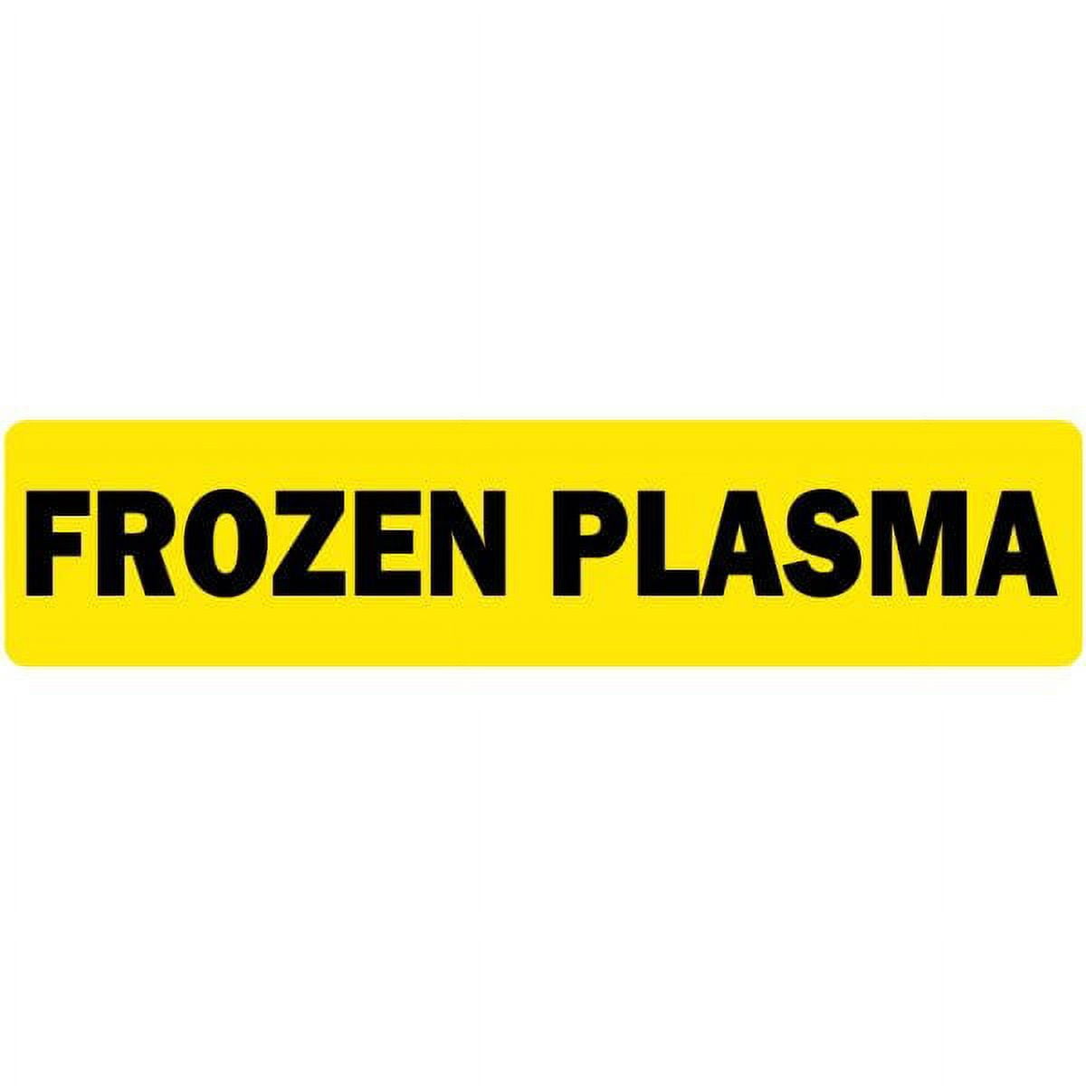 Frozen Plasma Medical Labels - Walmart.com
