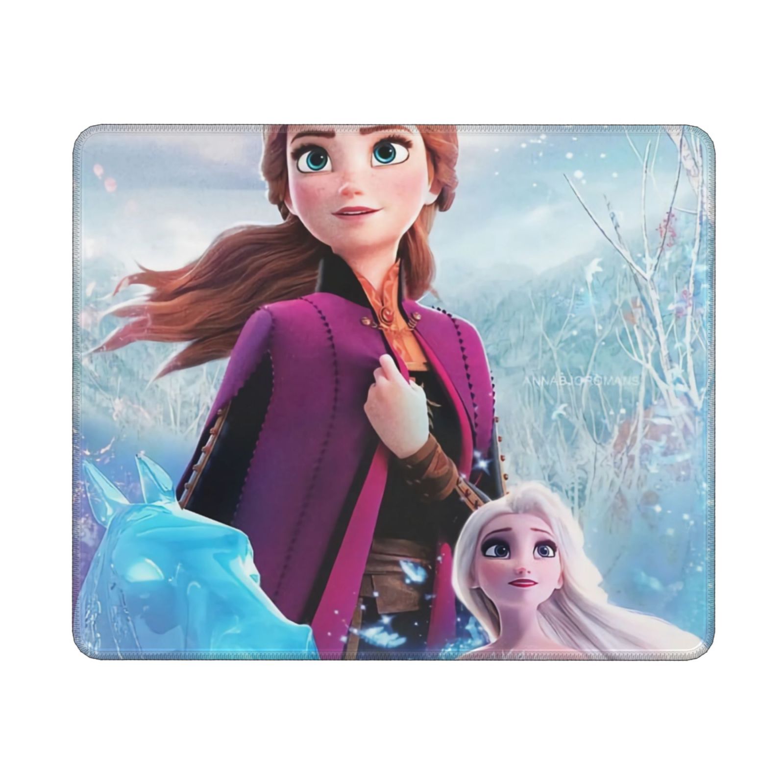 Frozen Queen Anna And Snow Queen Elsa Mouse Pad,Extended Contour Mouse ...