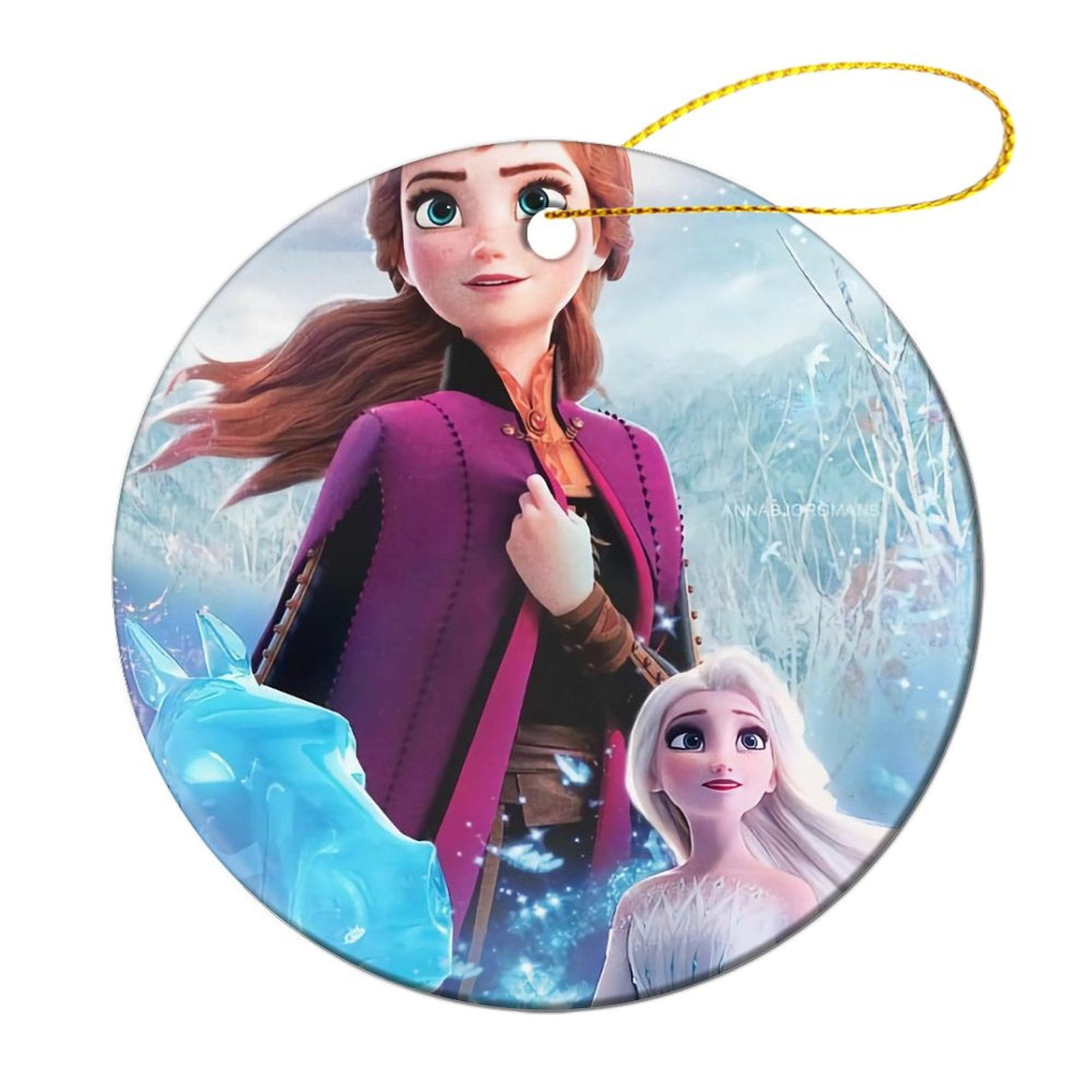 Frozen-Queen Anna And Snow Queen Elsa Christmas Ornaments,Christmas ...