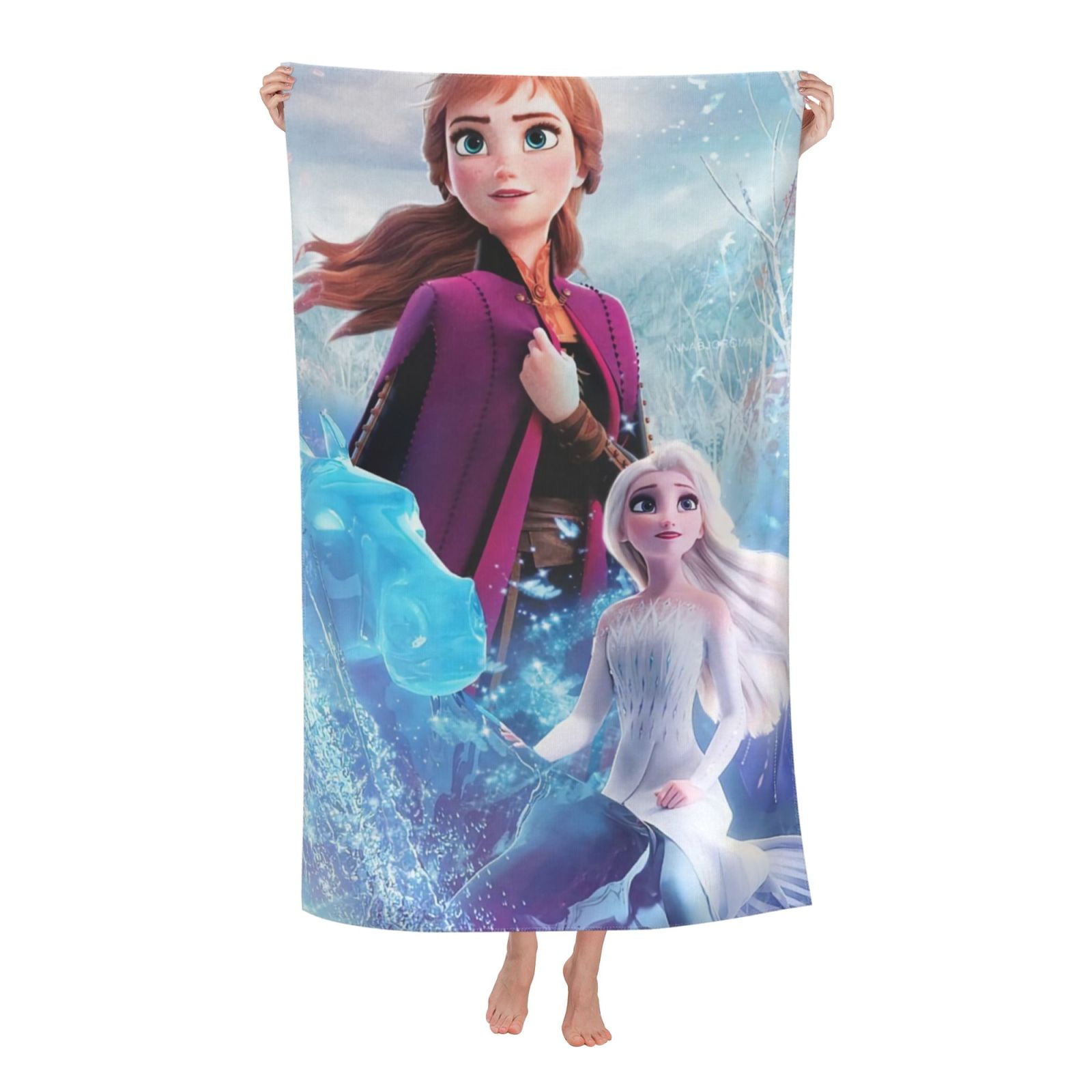 Frozen-Queen Anna And Snow Queen Elsa Bath Towels,Frozen-Queen Anna And ...