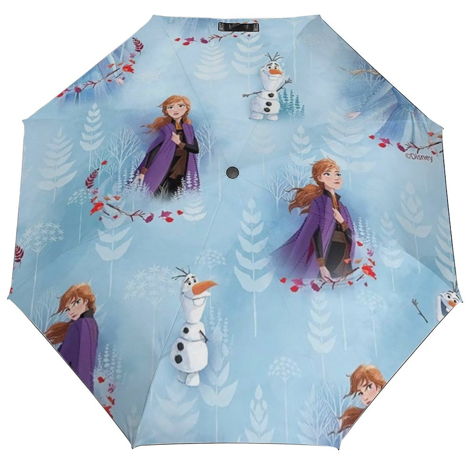 Frozen Queen Anna And Snow Queen Elsa Umbrella,Travel Umbrella Mini ...