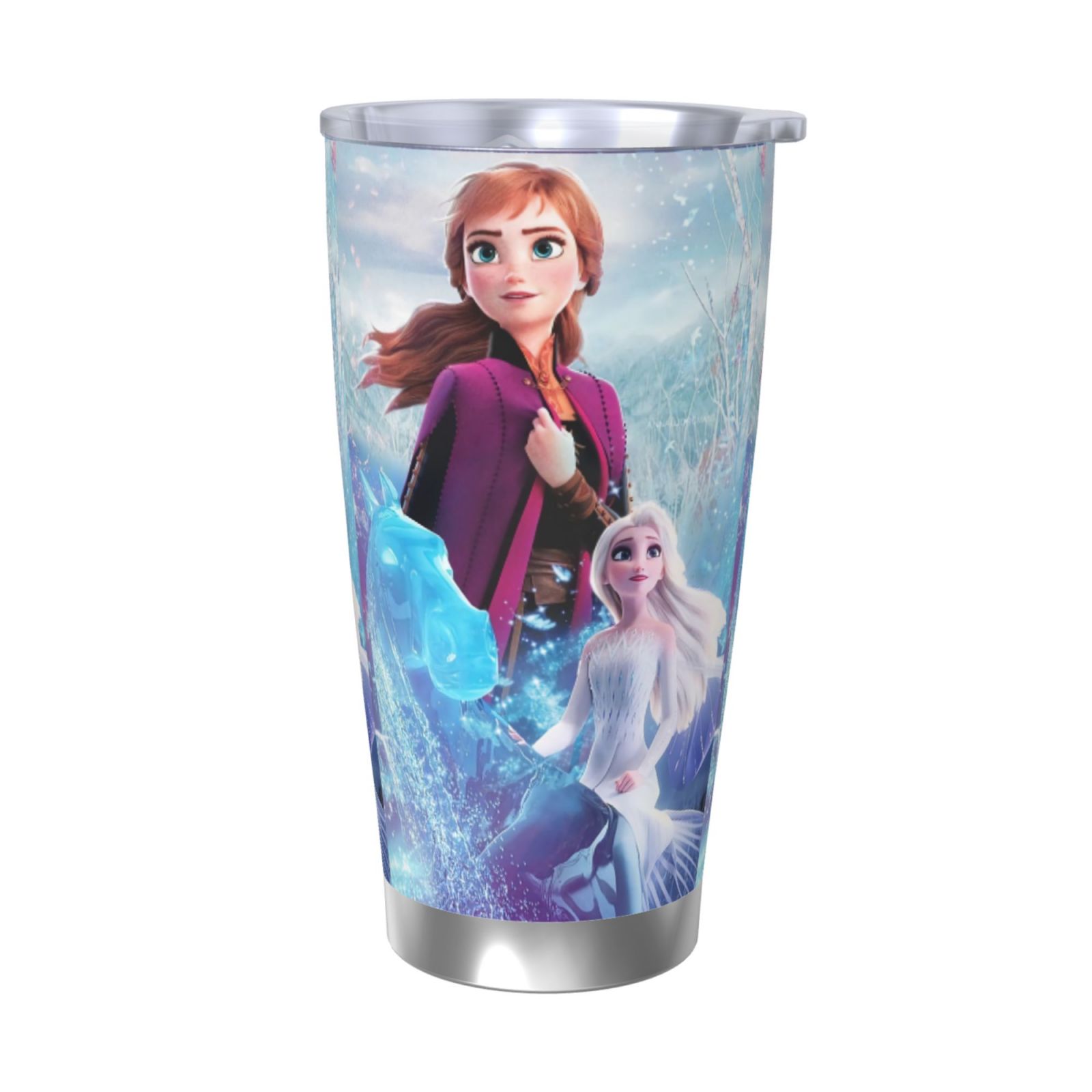 Frozen Queen Anna And Snow Queen Elsa Water Bottle,Coffee Cups ...
