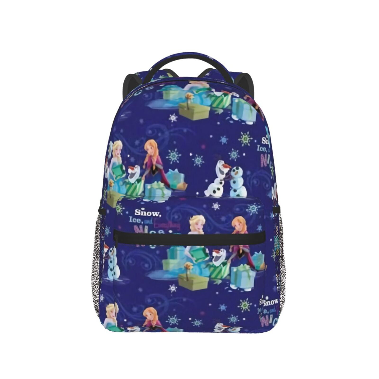 Frozen Queen Anna and Snow Queen Elsa Backpack 15.7 Inch,Travel ...
