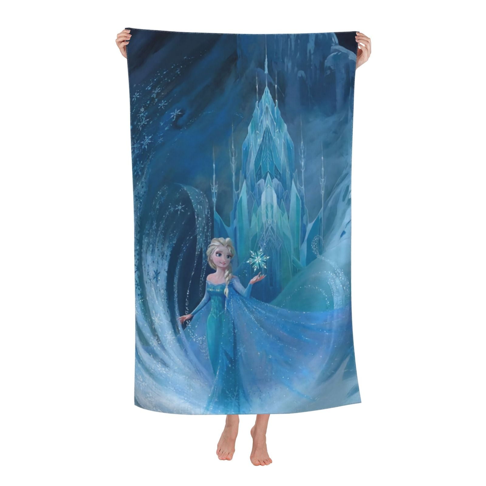Frozen-Queen Elsa Bath Towels for Kids Adults,Frozen-Queen Elsa Beach ...