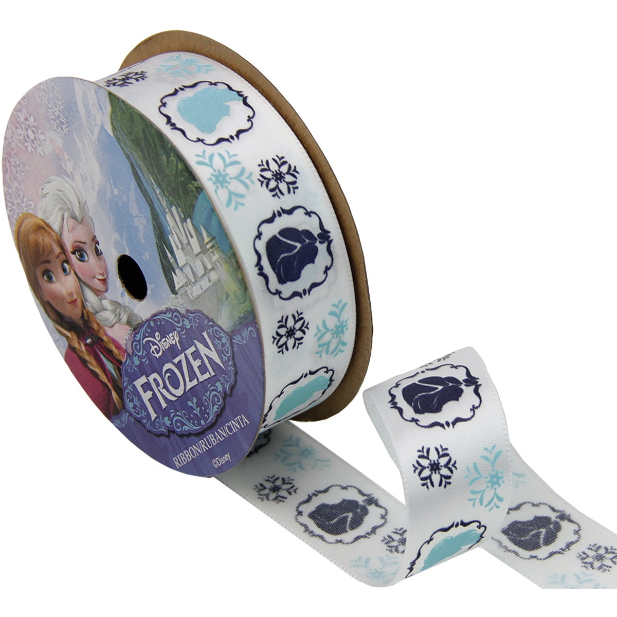 Frozen Ribbon 7/8"x9'-characters Silhouettes - Walmart.com