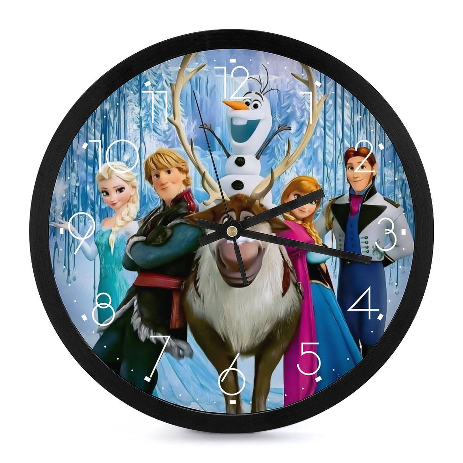 Frozen Round wall clocks battery operated decorative - Walmart.com