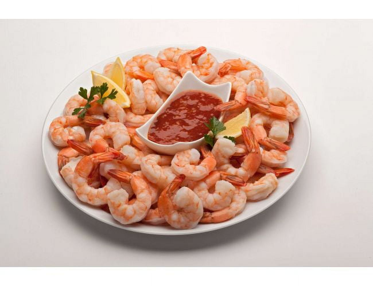 Frozen Seafood 21/25 Count Cooked Tail On Shrimp, 2 Pound - 5 per case ...
