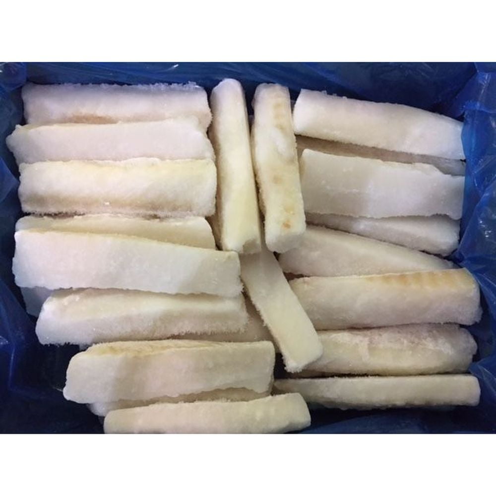 Frozen Seafood Uncooked Pacific Loin Cod Fish Fillets, 10 Pound -- 1 ...
