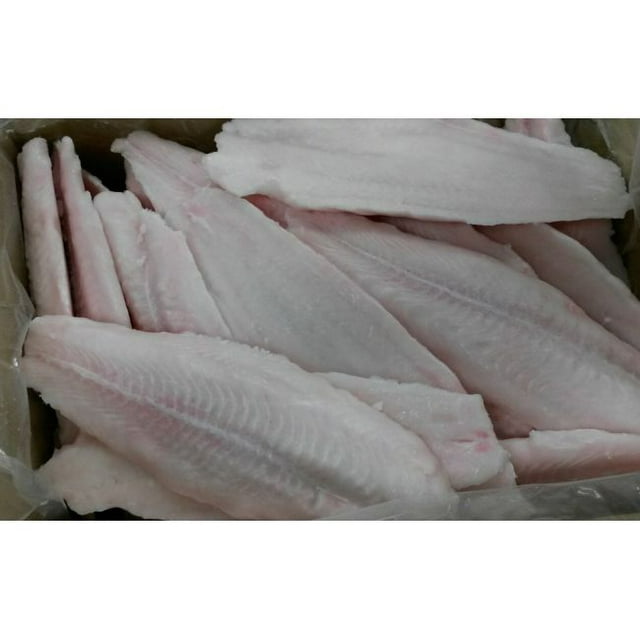 Frozen Seafood 5/7 Ounce Skinless Boneless Swai Fillet, 15 Pound - 1 ...
