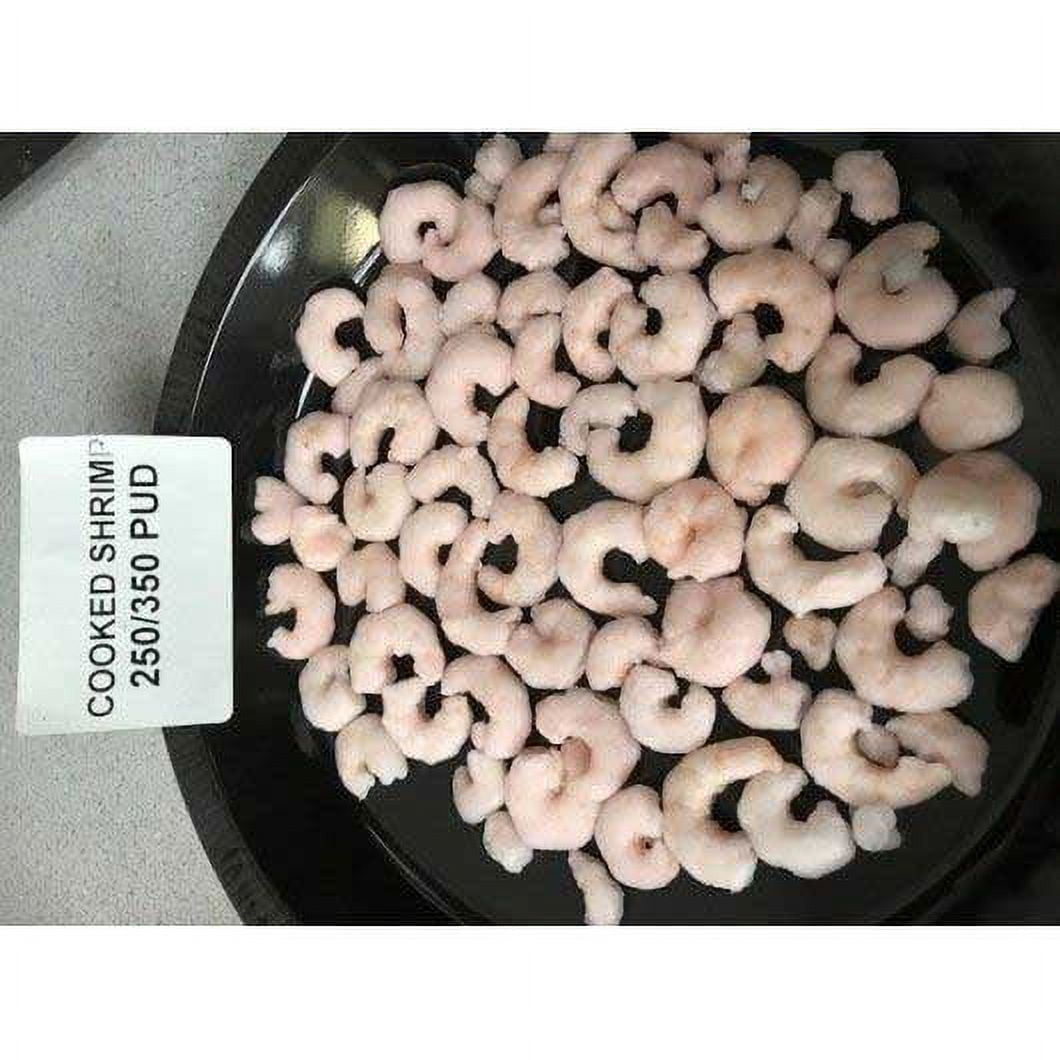 Frozen Seafood Commodity 250/350 Cooked Salad Shrimp, 5 Pound -- 4 per ...