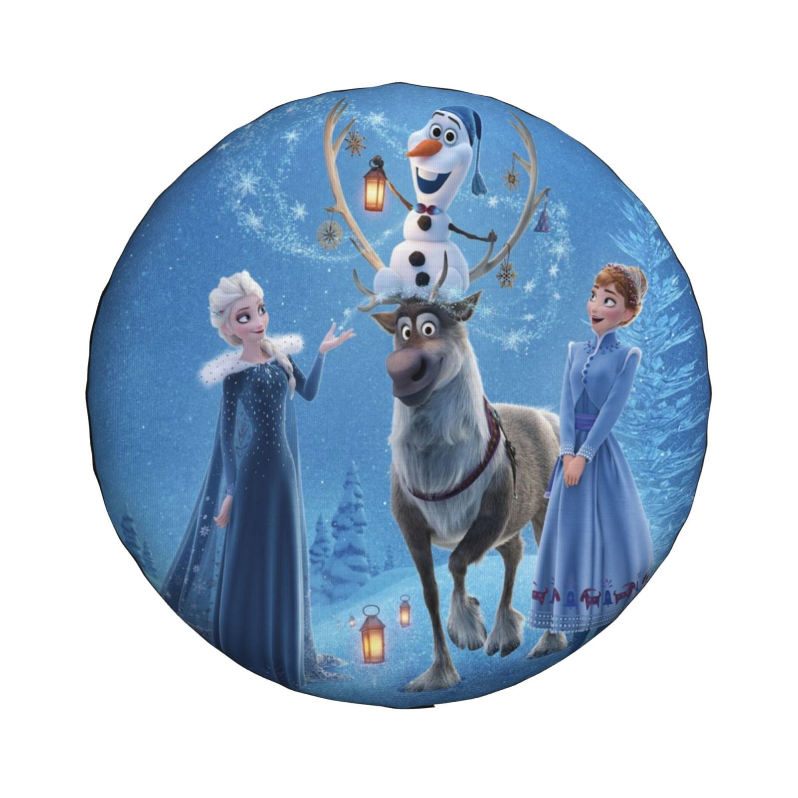 Frozen Spare Tire Cover Animal Cute Cartoon Weatherproof Universal ...