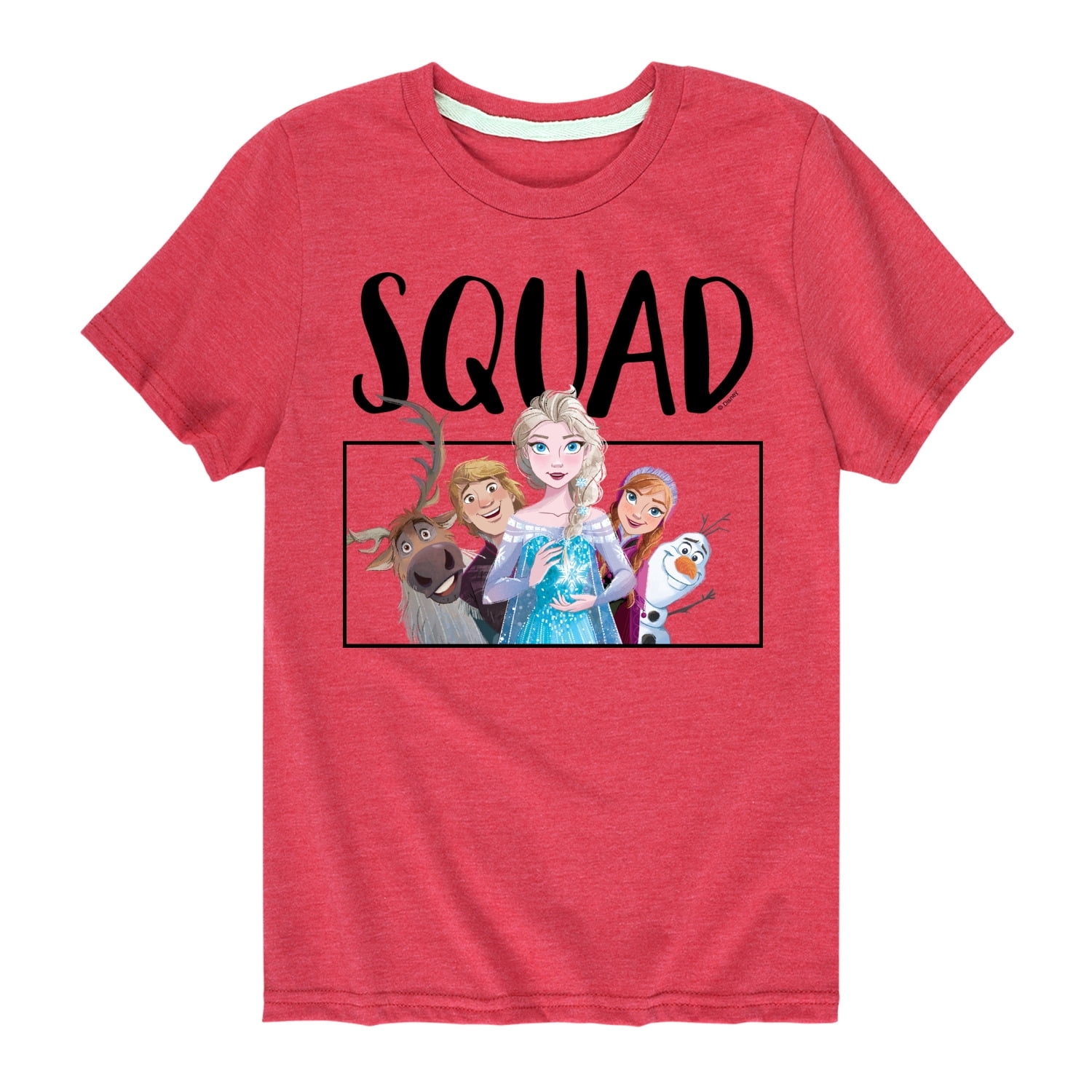 Frozen - Squad - Toddler And Youth Short Sleeve Graphic T-Shirt - Walmart.com