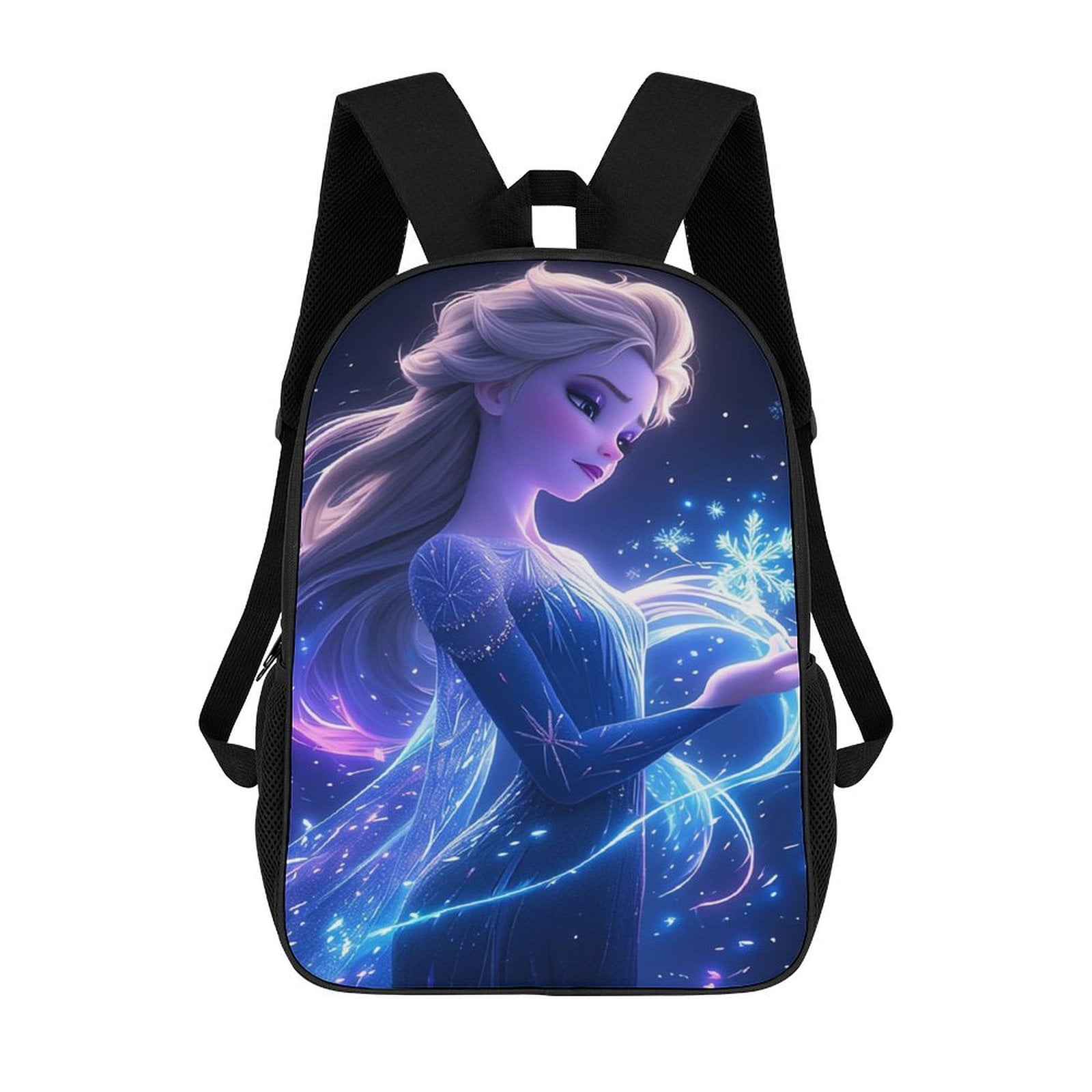 Frozen Students Backpack 17" Bookbag 3D Print Schoolbag Cartoon Laptop ...