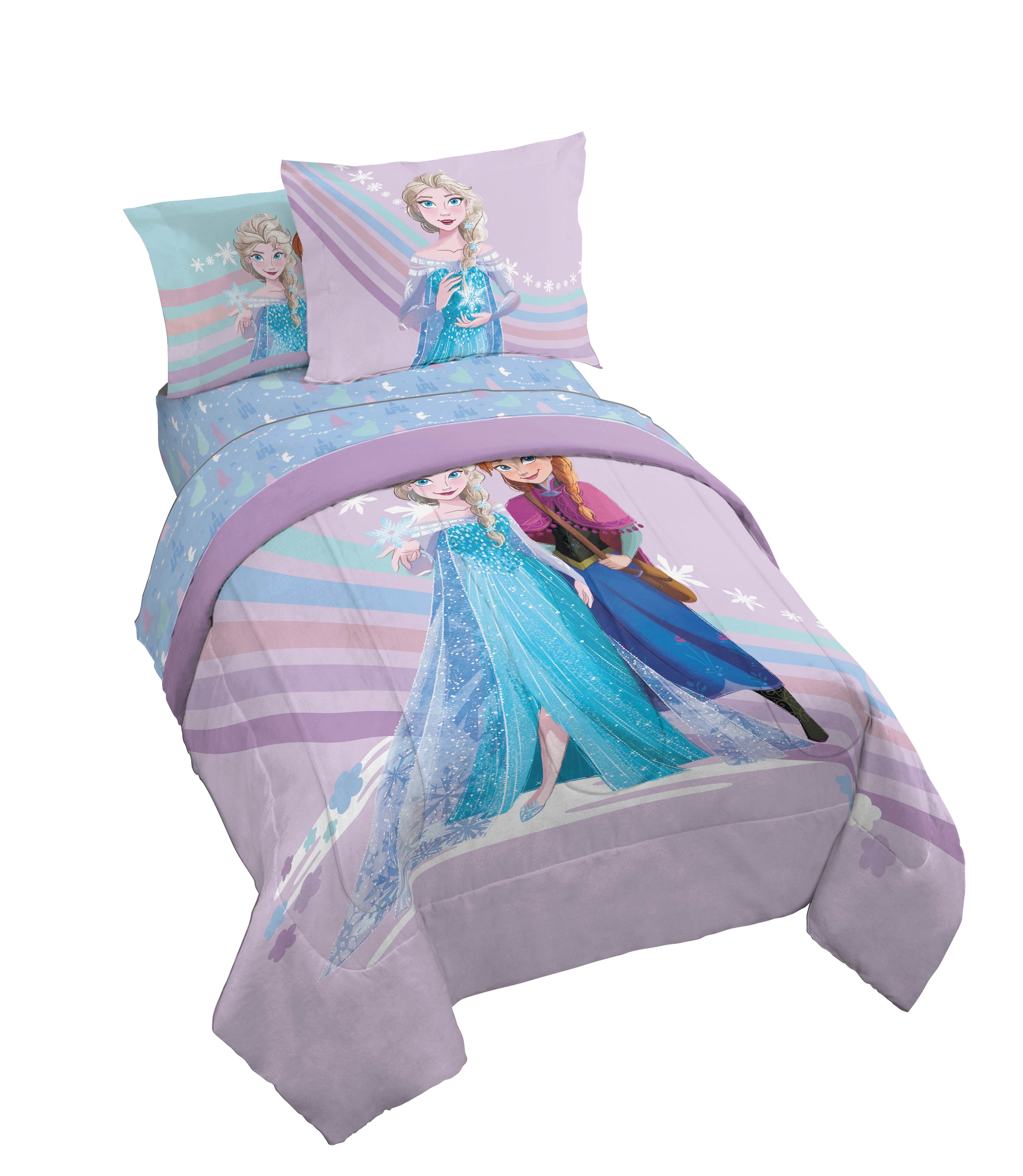 Frozen The Poet Inside 5 Piece Twin Size Kids Comforter Set wth Sham ...