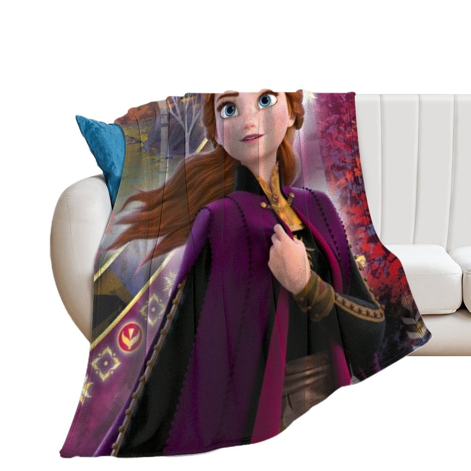 Frozen Throw Blanket for Kids Frozen Merch for Girls Boys 40"*50" （100 ...