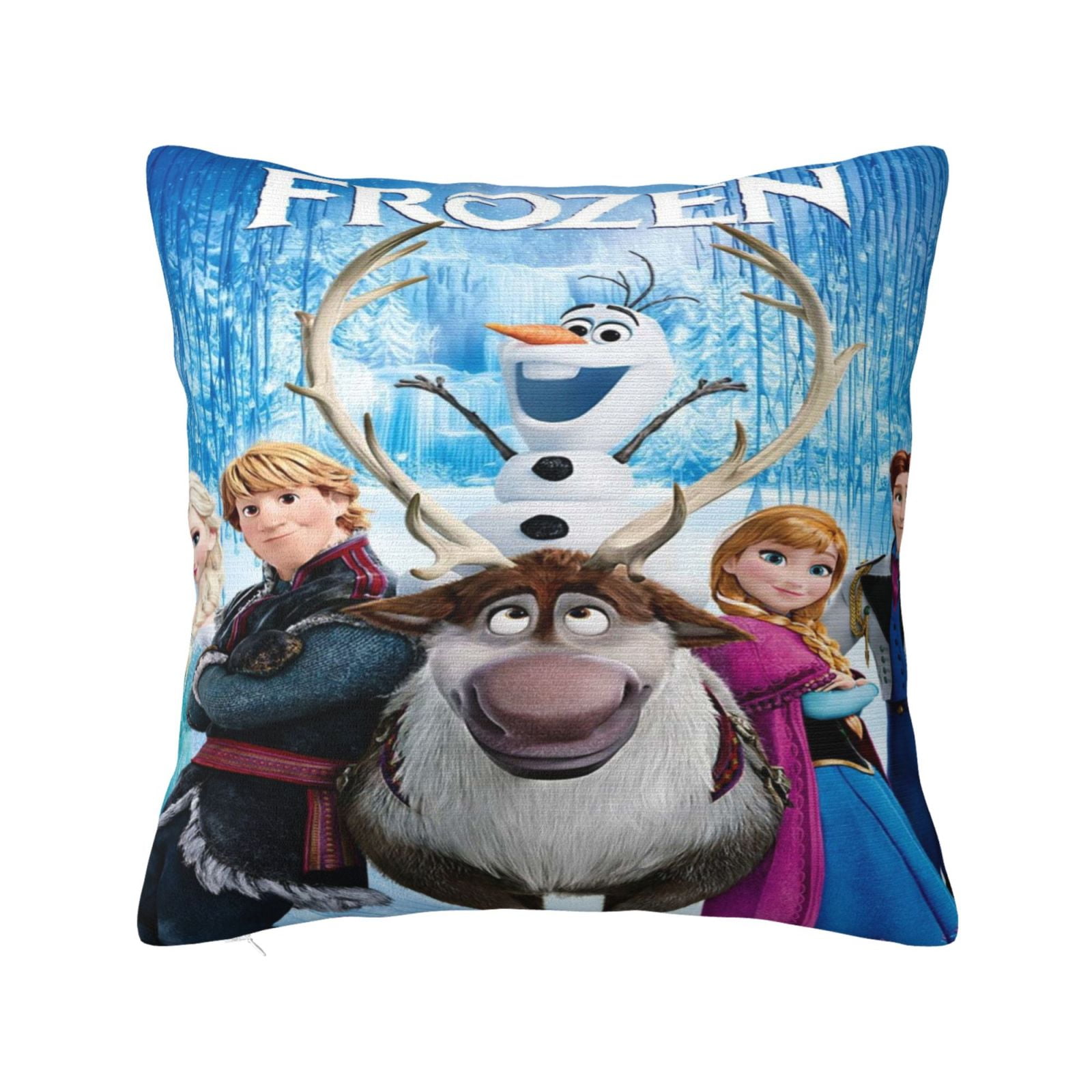 Frozen Throw Pillow Cover Decoration Pillow Case Cushion for Home Sofa ...