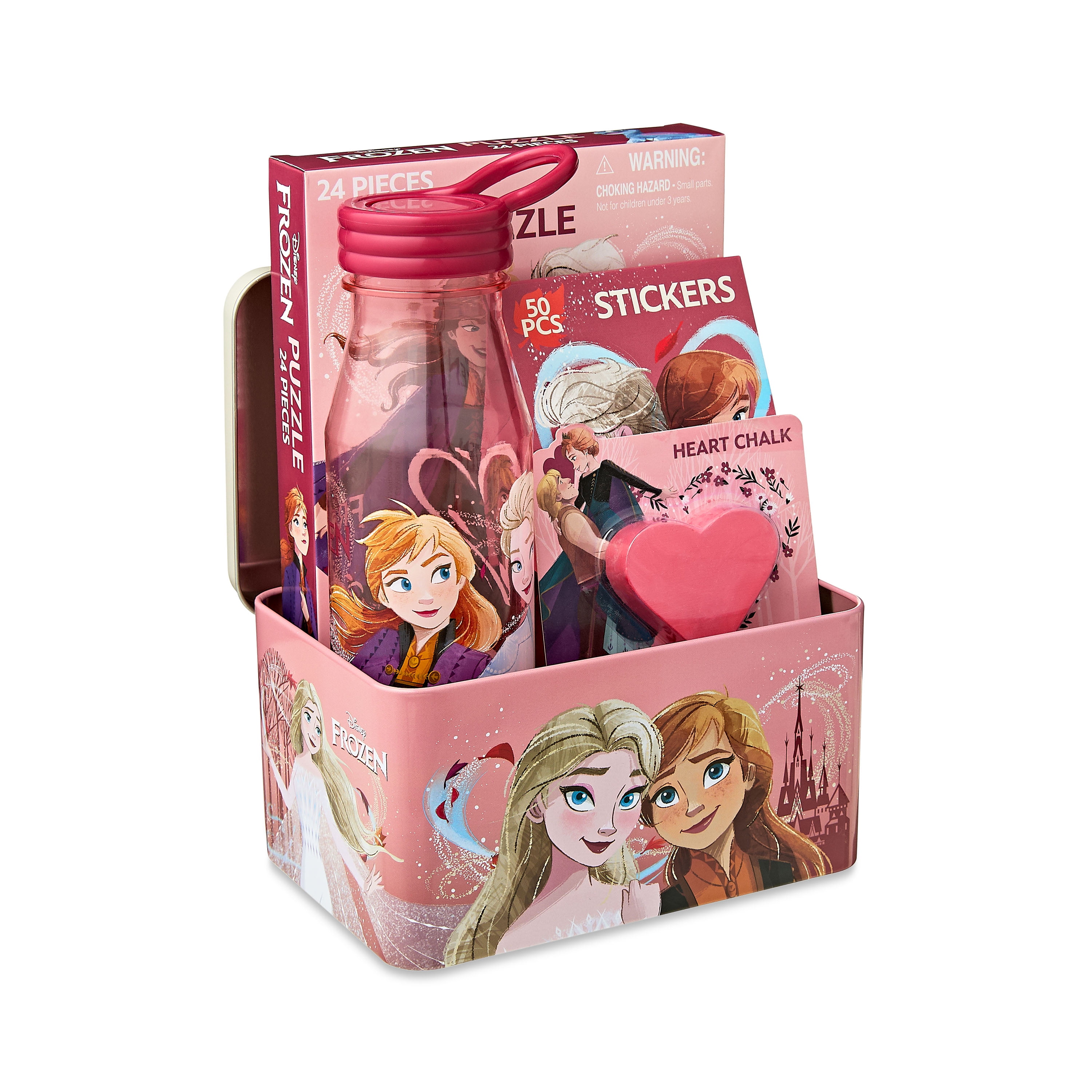 Frozen Tin Box Valentines Gift Set - Walmart.com