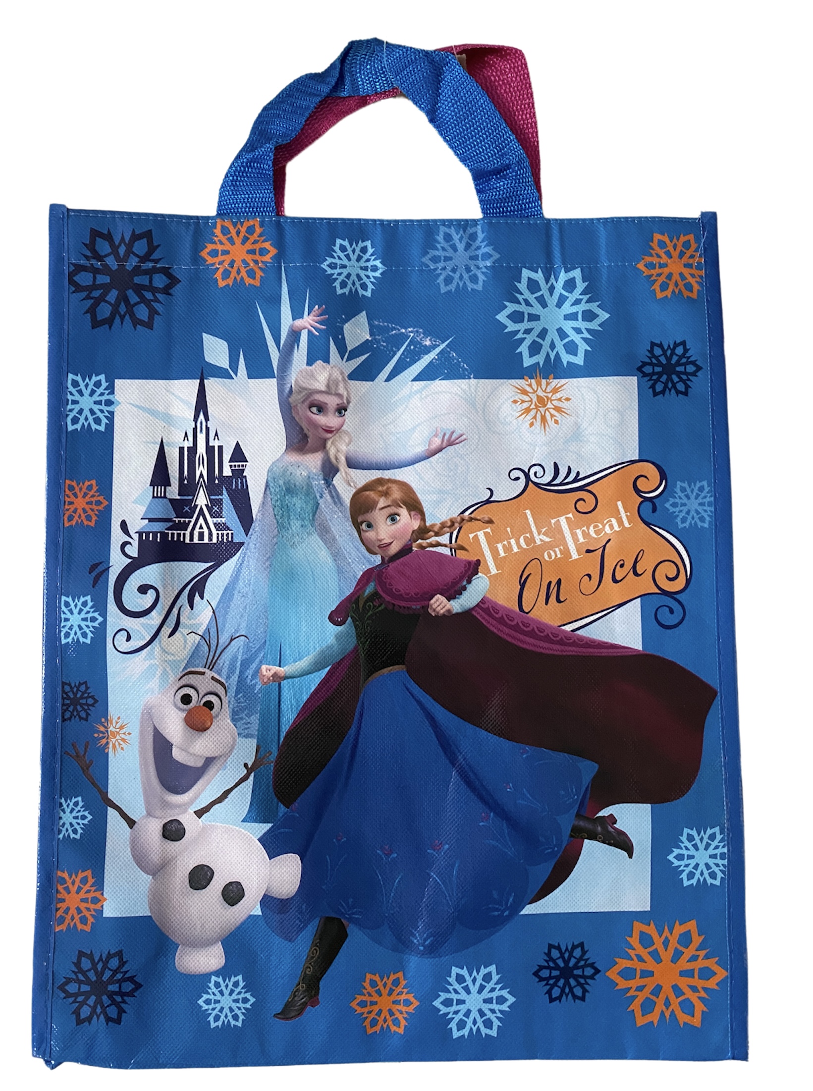 Disney Frozen Seasonal Halloween Reusable Shopping Tote Bag, Trick or ...