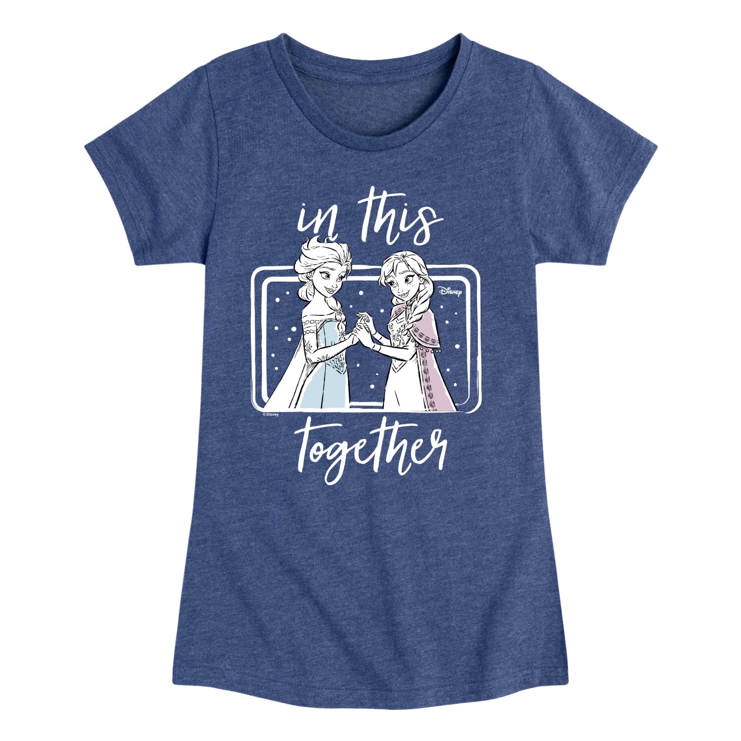 Frozen - Winter - Anna & Elsa In This Together - Toddler & Youth Girls ...