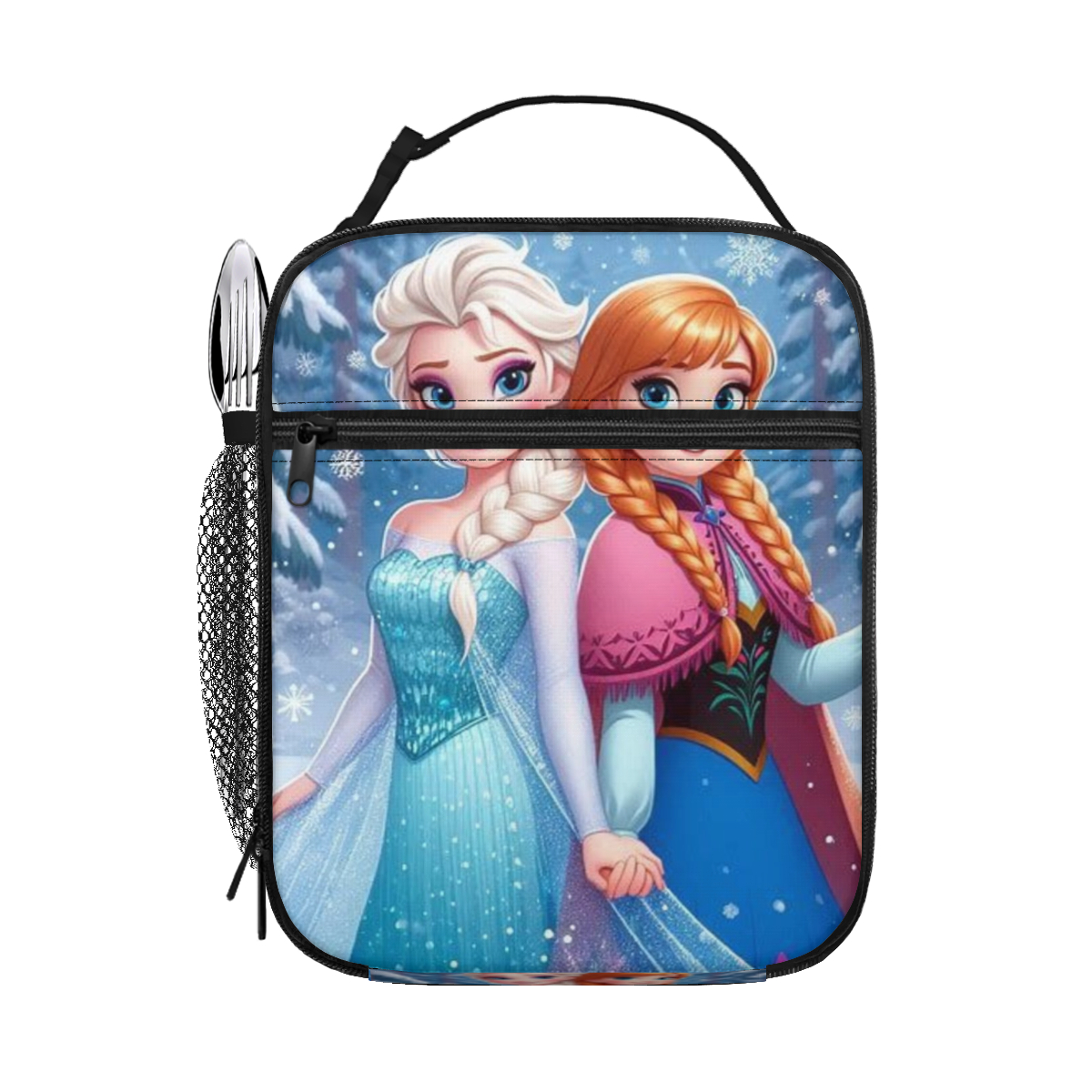 Frozen X Temperature Control Adorable Tote·Cute Mesh Snack Box ...