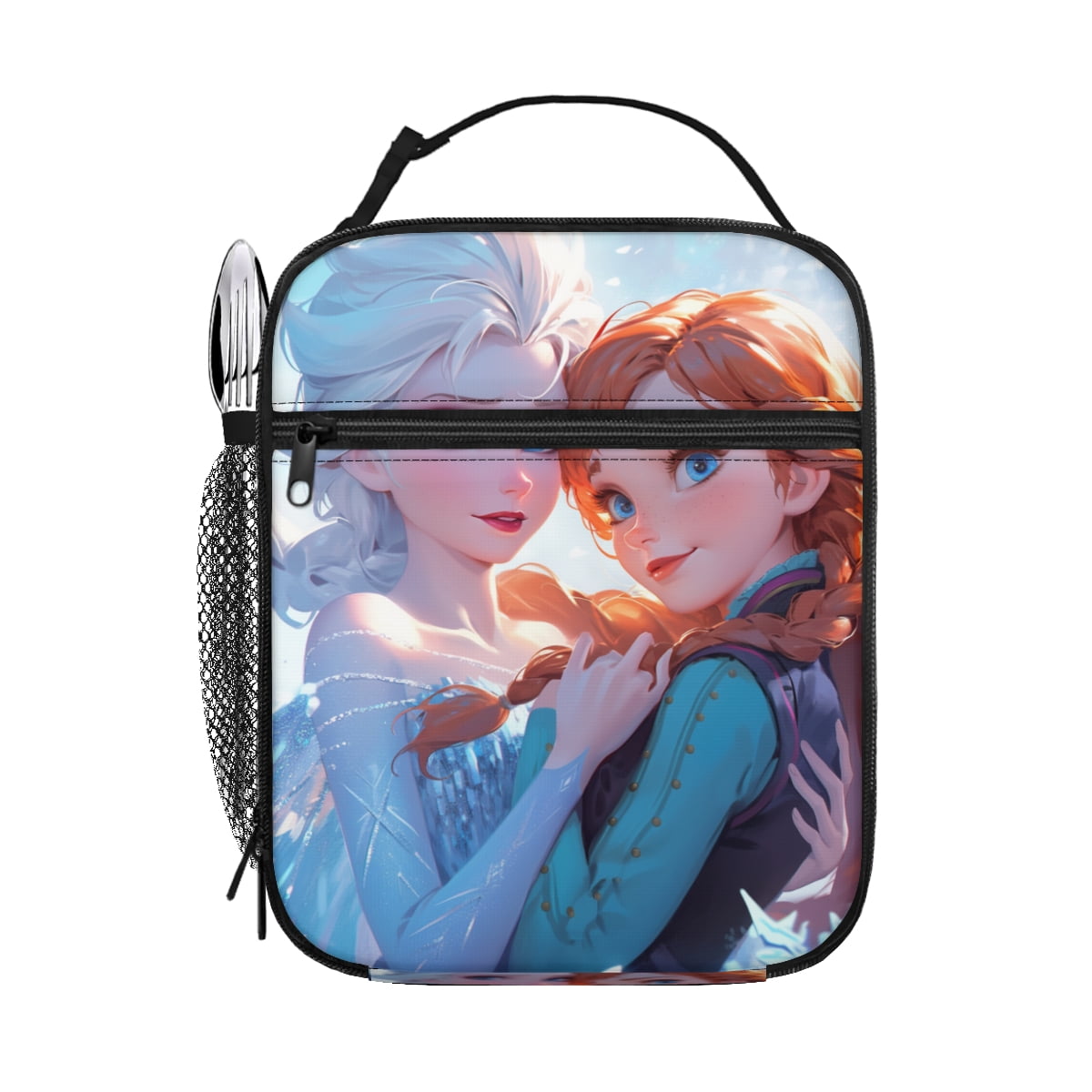 Frozen X Temperature Control Adorable Tote·Cute Mesh Snack Box ...