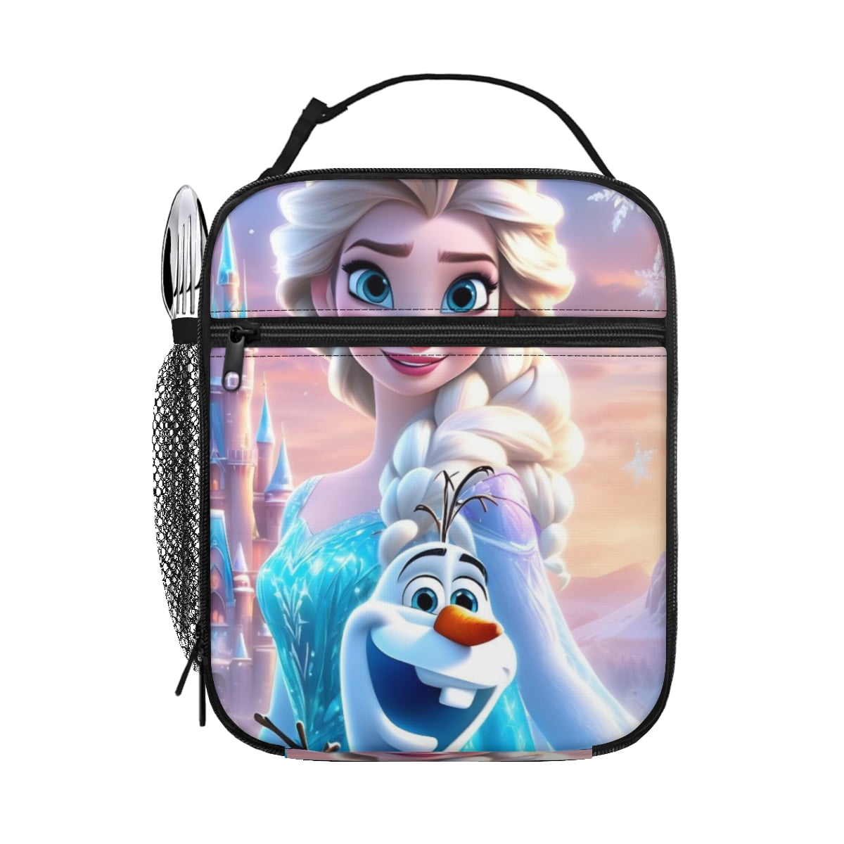 Frozen X Temperature Control Adorable Tote·Cute Mesh Snack Box ...