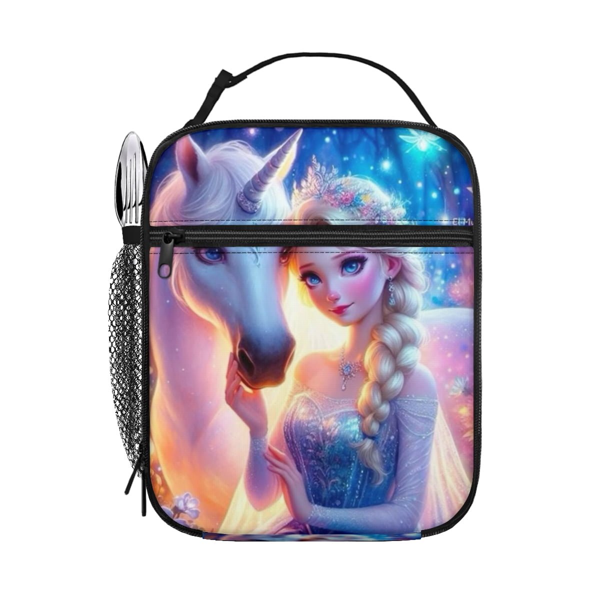 Frozen X Temperature Control Adorable Tote·Cute Mesh Snack Box ...