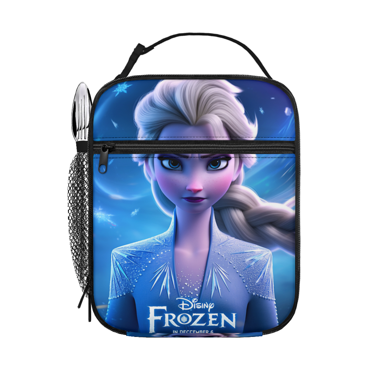 Frozen X Temperature Control Adorable Tote·Cute Mesh Snack Box ...