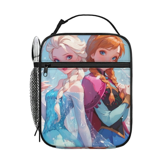 Frozen X Temperature Control Adorable Tote·Cute Mesh Snack Box ...